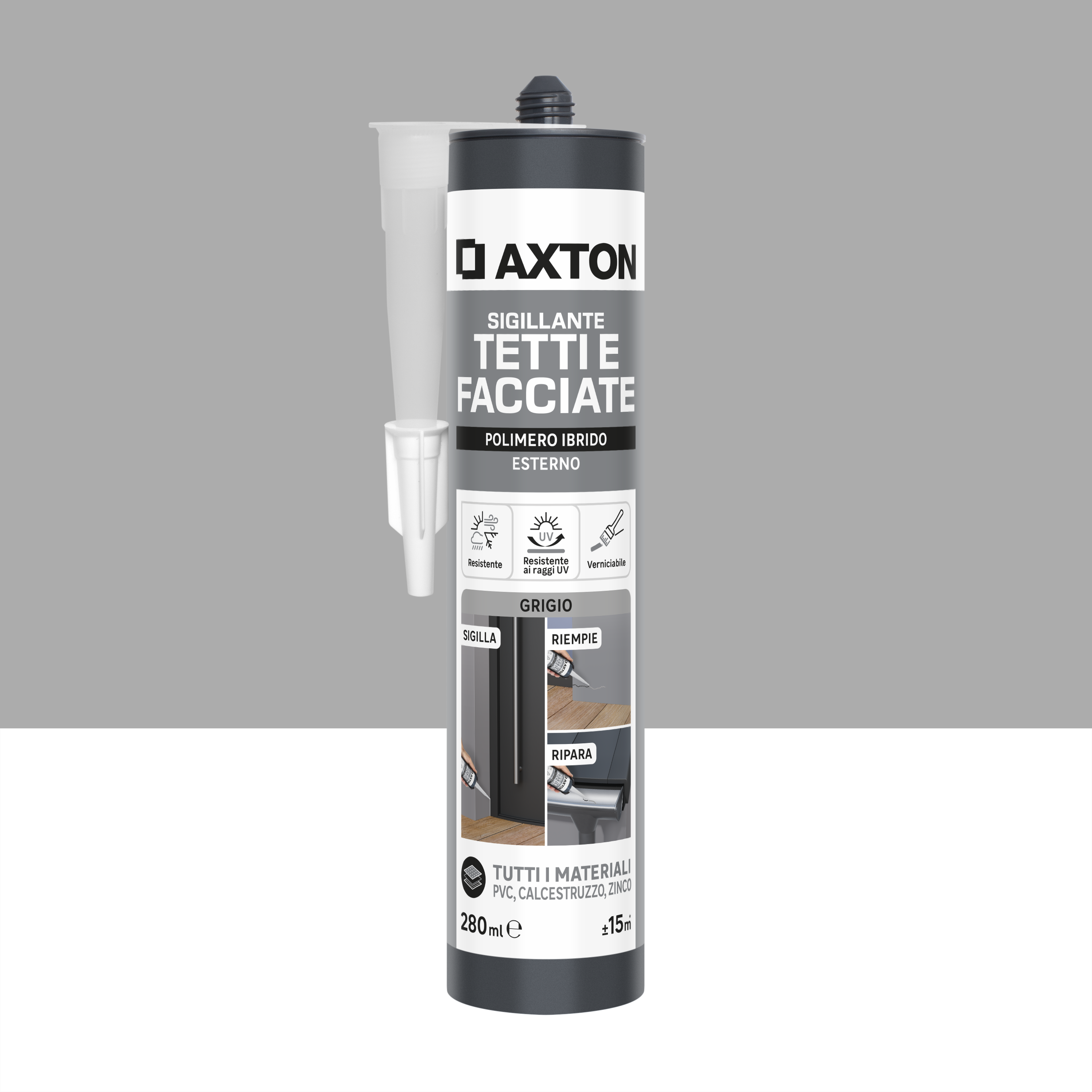 Silicone sigillante AXTON 280 ml | Leroy Merlin