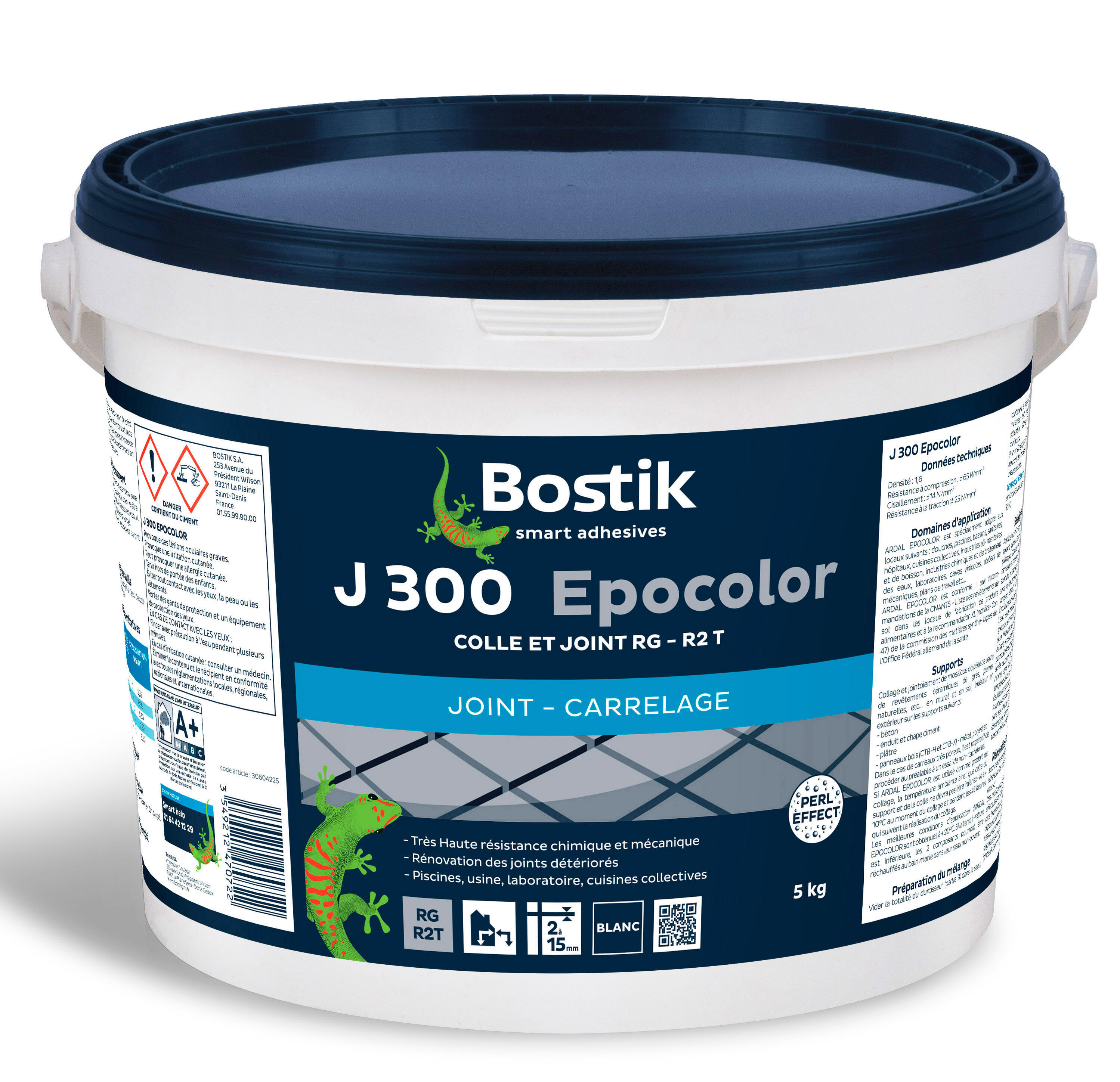 Joint epoxy j300 r2t/rg blanc 5kg | Bricoman