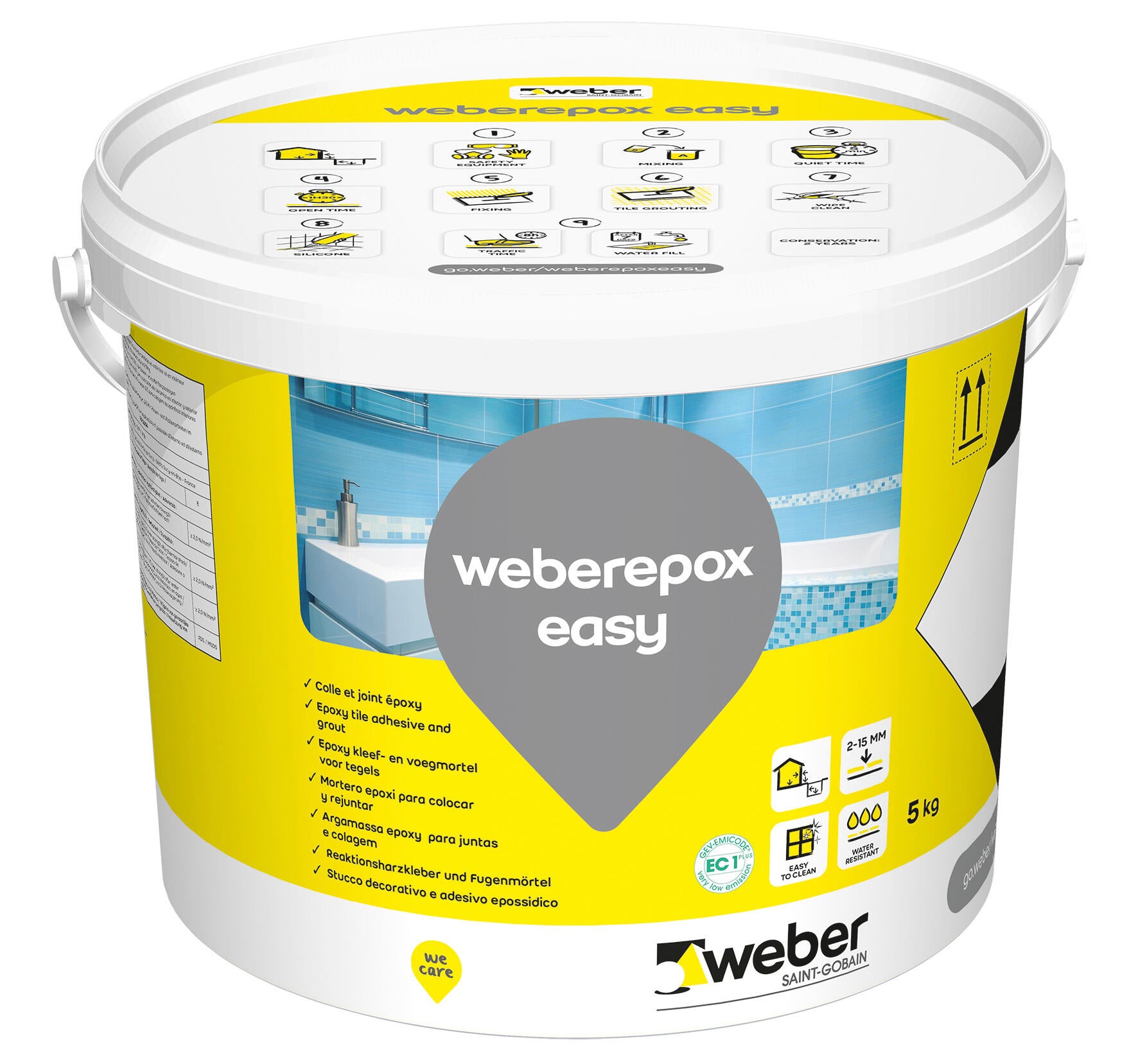 Joint epoxy blanc au meilleur prix | Bricoman