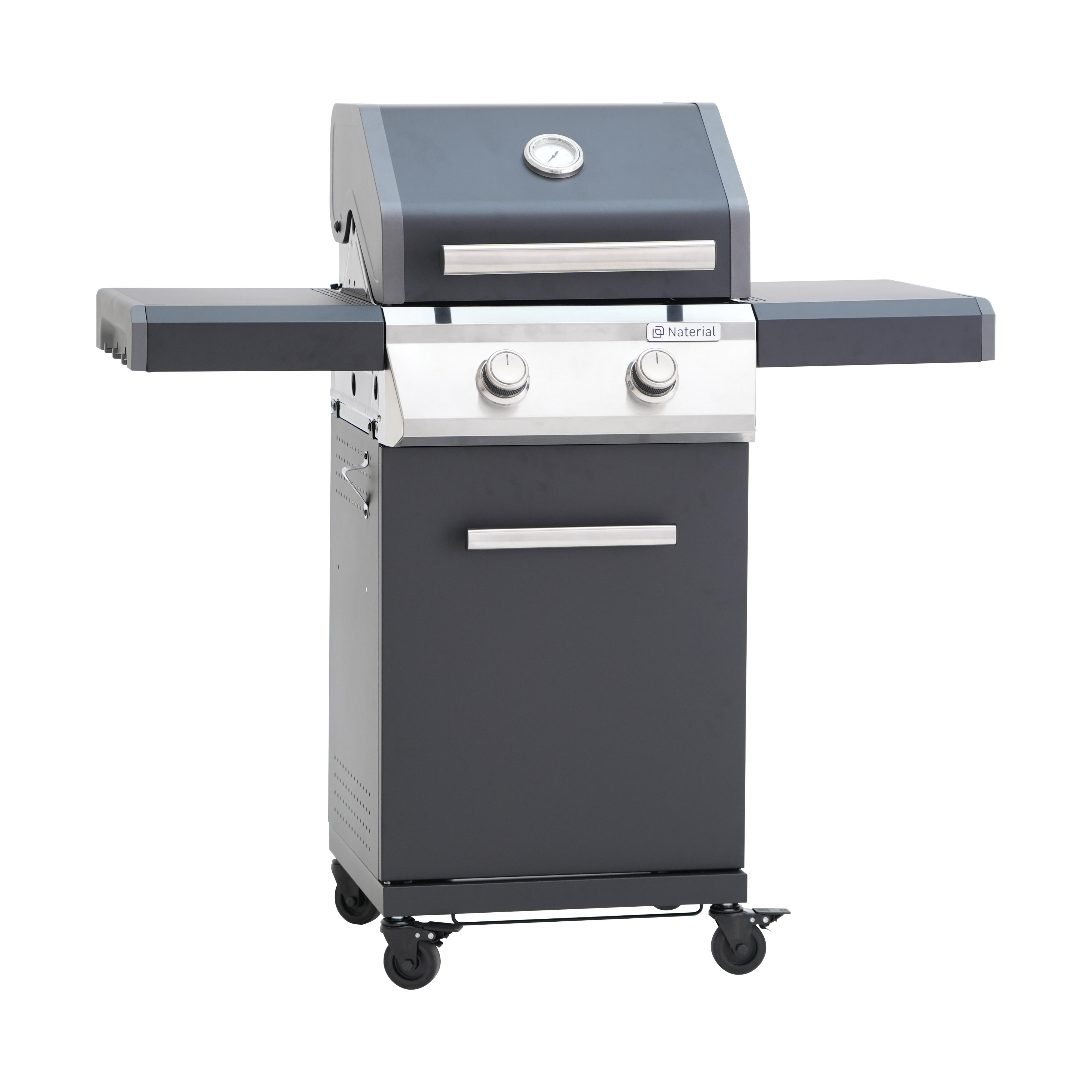 Barbecue gaz 2 bruleurs Kenton II NATERIAL | Leroy Merlin