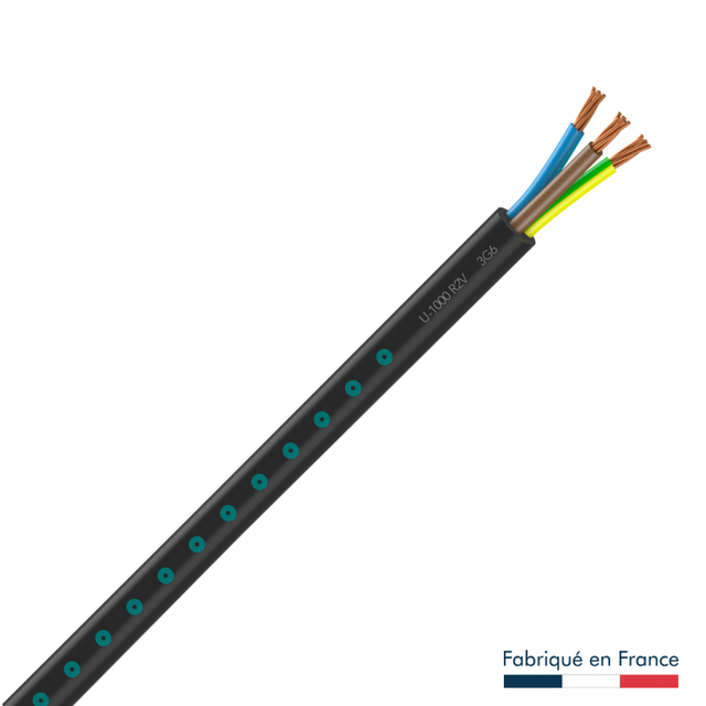 Cable 6 mm2 au meilleur prix | Leroy Merlin
