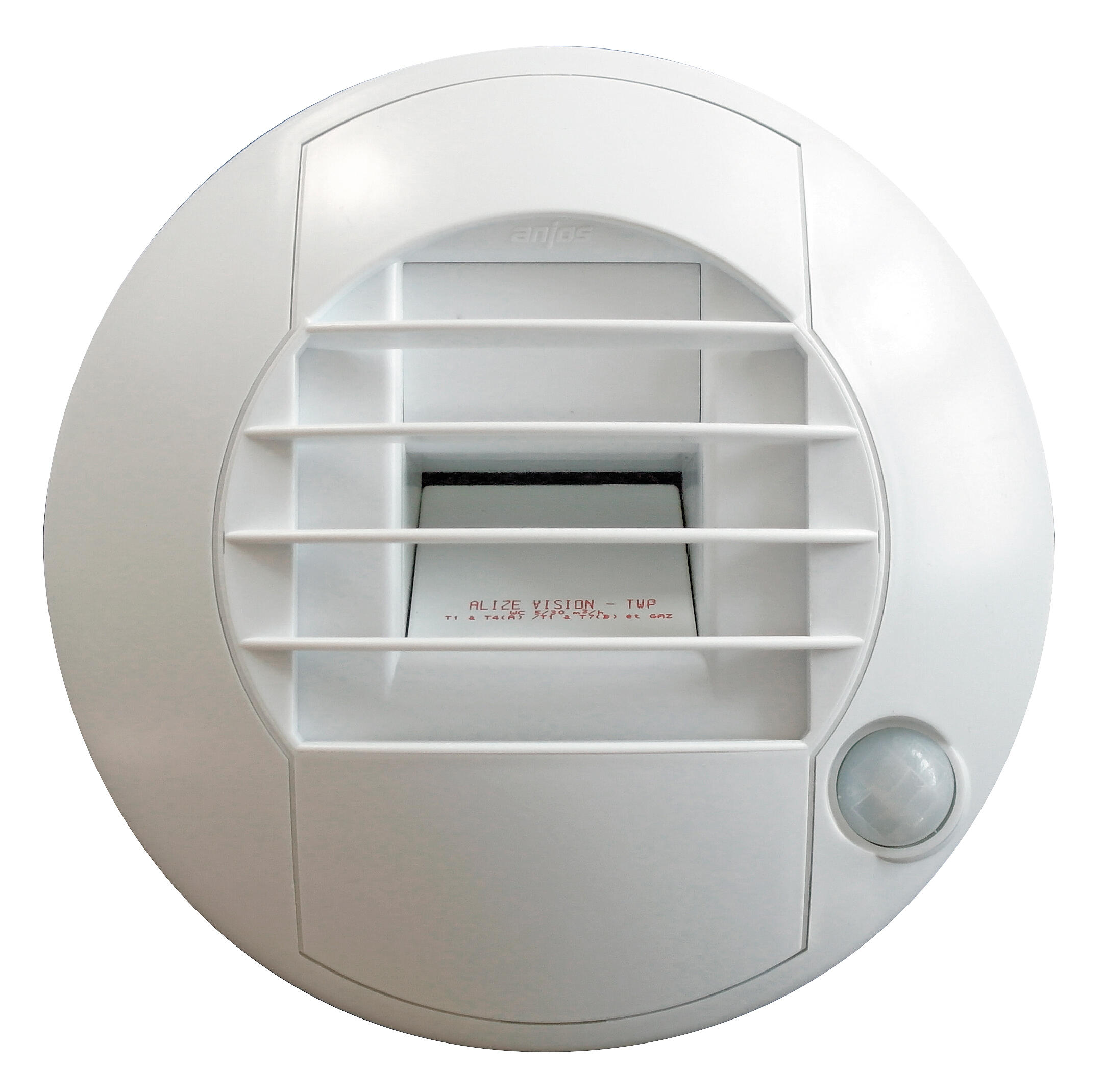 Bouche d'extraction hygroréglable a détection Diam 80 mm - AUTOGYRE ...