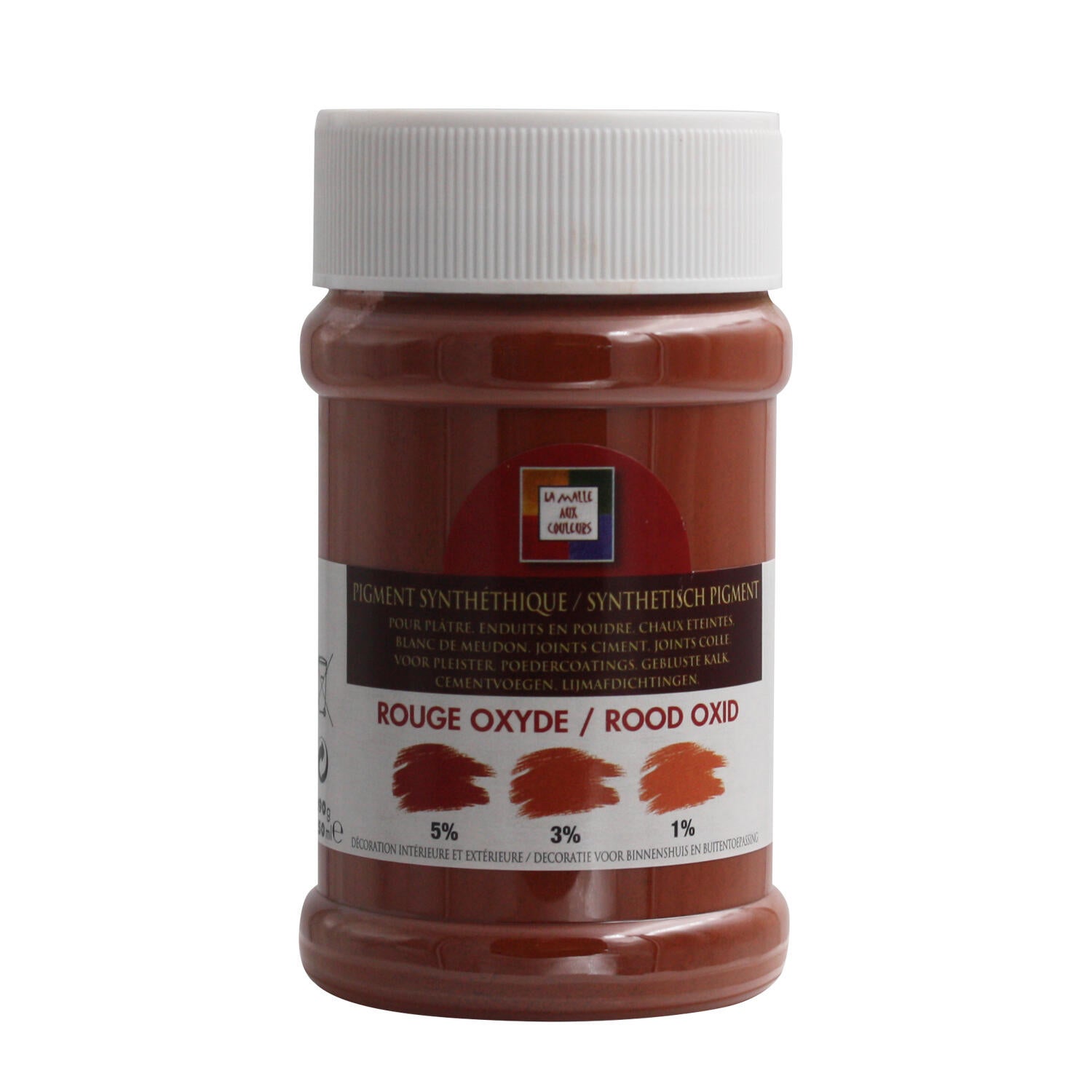 Colorant pigment rouge oxydé 250 ml | Bricoman