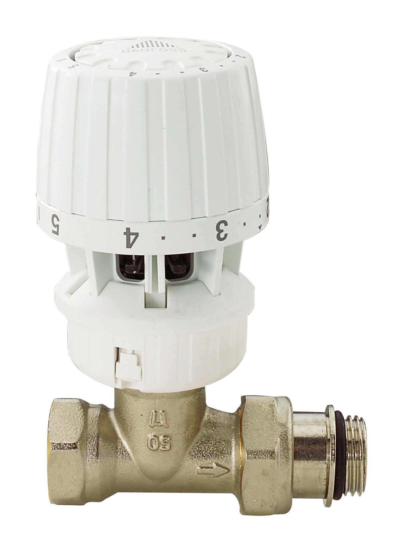 Robinet thermostatique droit VT 0,5 DANFOSS 15/21 (1/2") | Bricoman