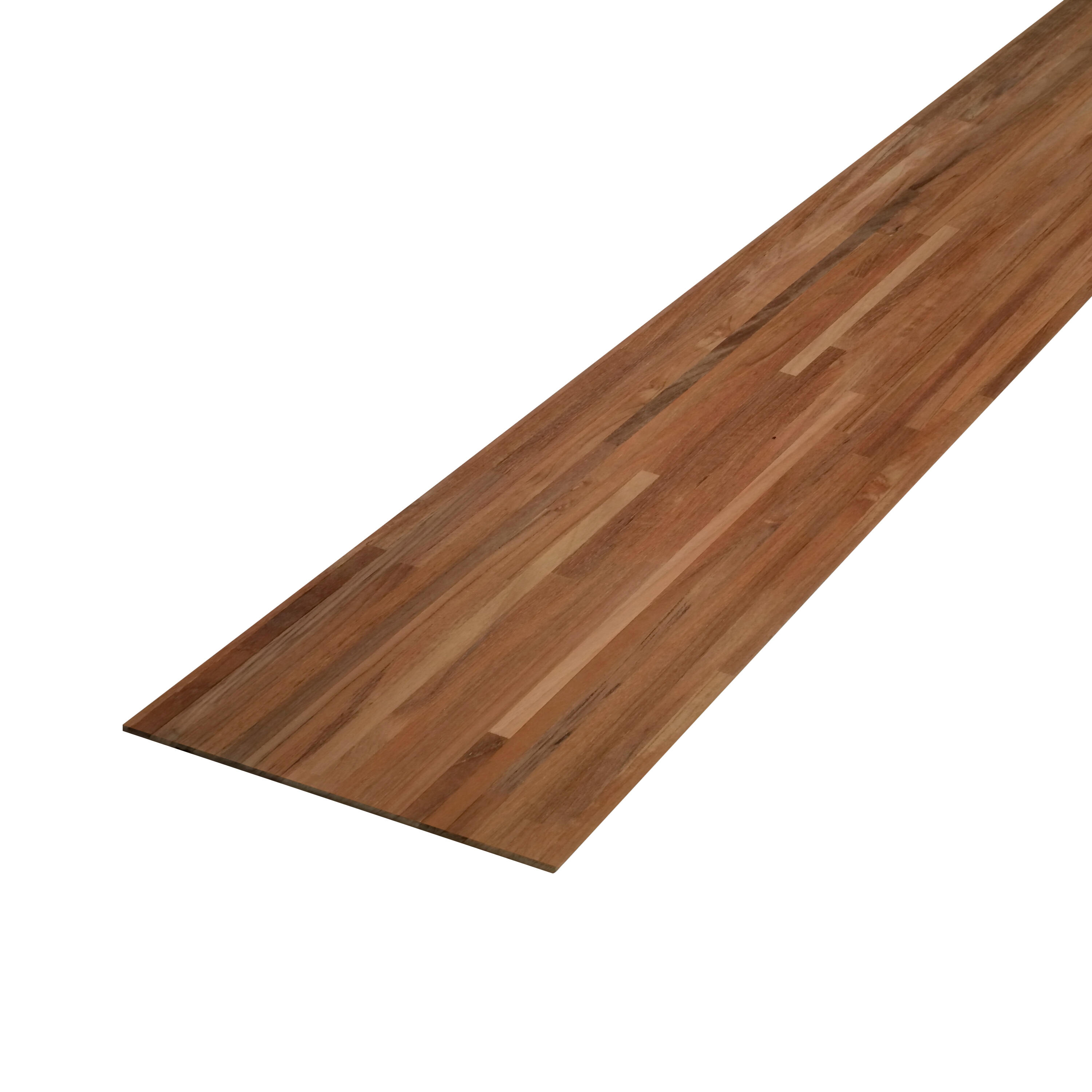 Tablette teck A/B abouté 2 bords droits 18 x 500 mm Long.2 m ...