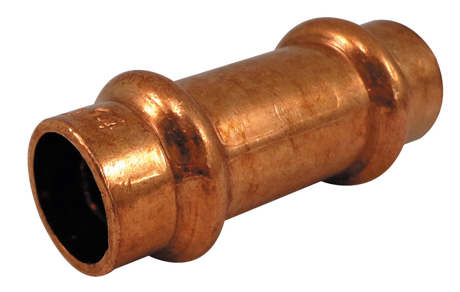 Manchon double Fmelle cuivre à sertir Diam.14 mm | Bricoman