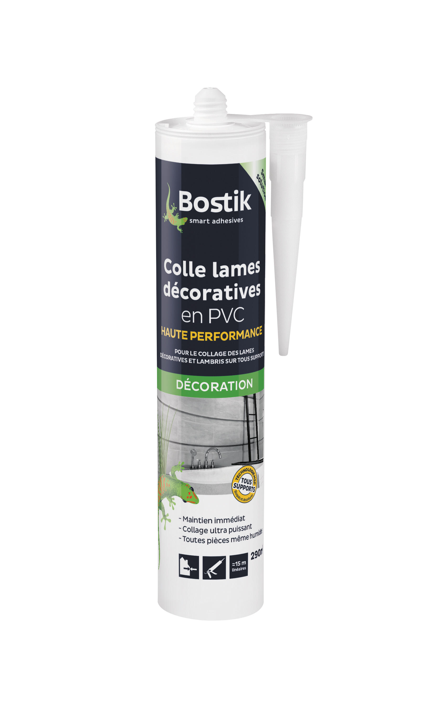 Colle lame décorative en PVC - BOSTIK | Bricoman