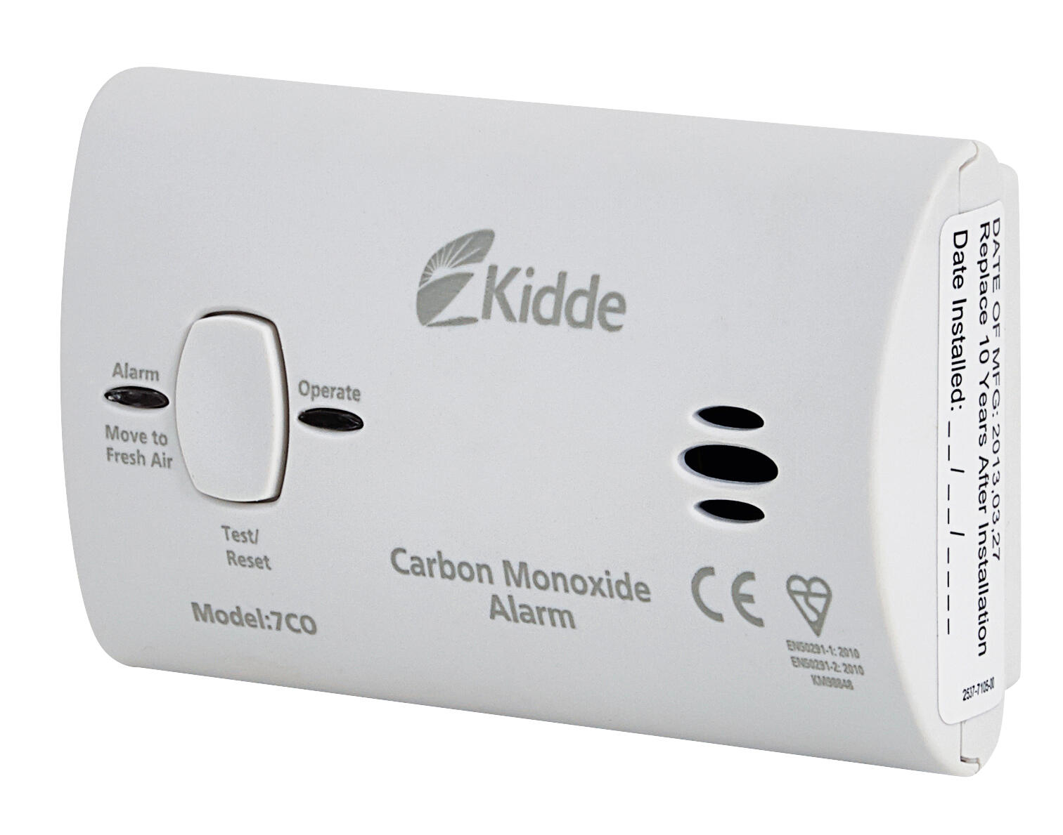 Détecteur de monoxyde de carbone - KIDDE | Bricoman