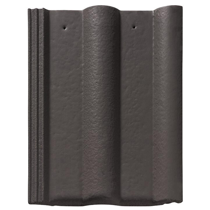 Tuile Double Romane béton ardoise - MONIER | Bricoman