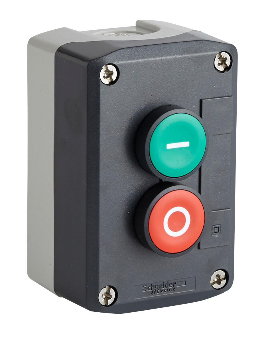 Boîte 2 boutons poussoirs vert / rouge Diam.22 mm Harmony - SCHNEIDER ...