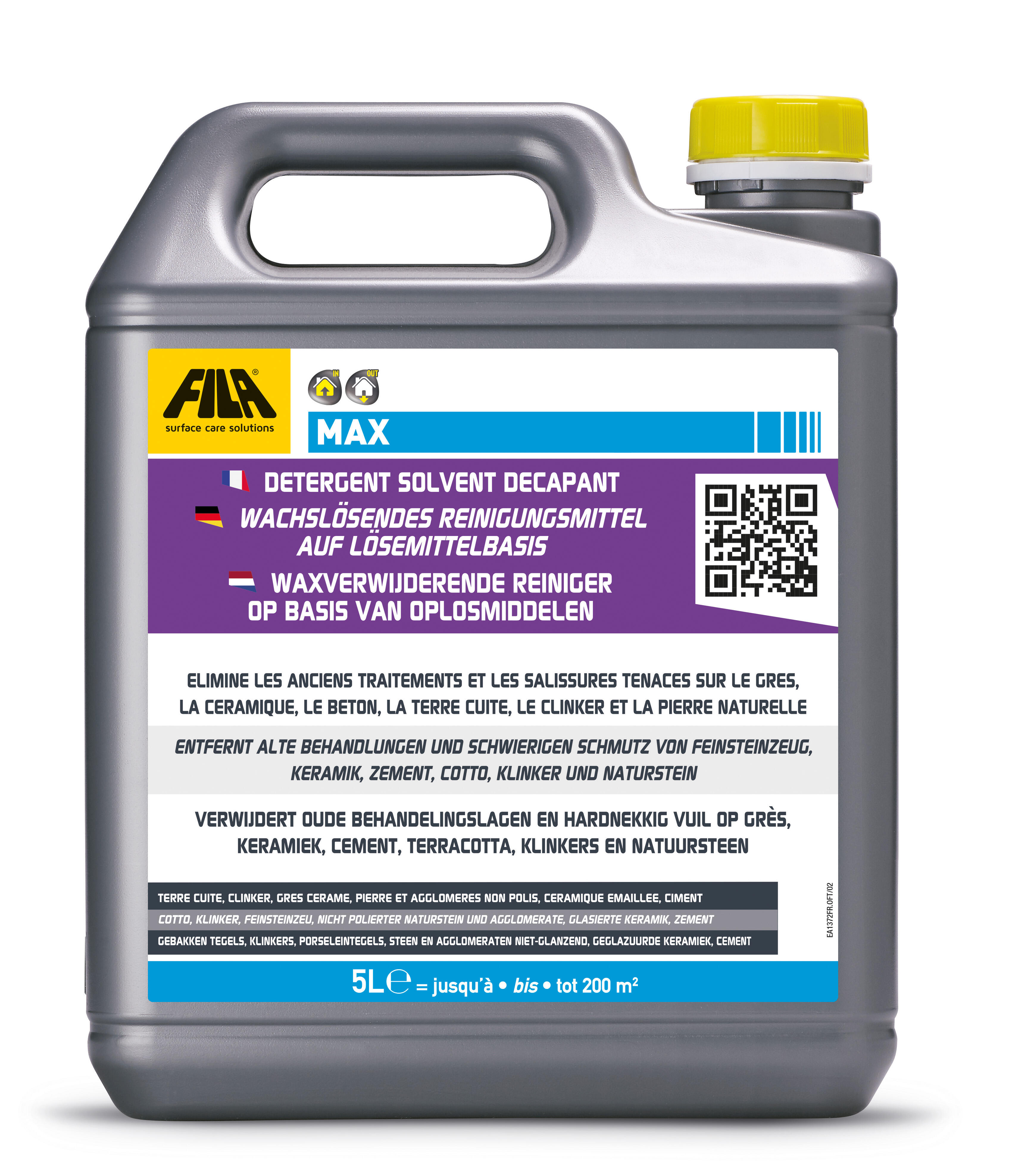 Détergent solvent décapant 5 L Filamax - FILA | Bricoman