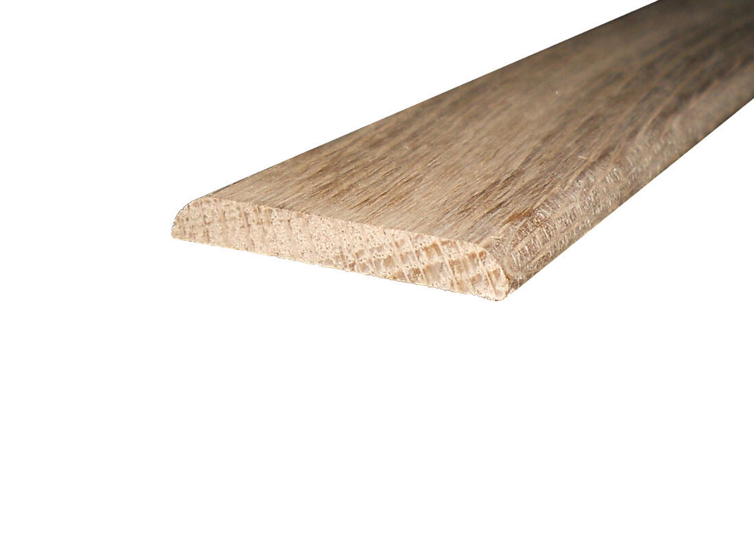 Champlat 2 arrondis en chêne 6 x 40 mm Long.2,4 m - SOTRINBOIS | Bricoman