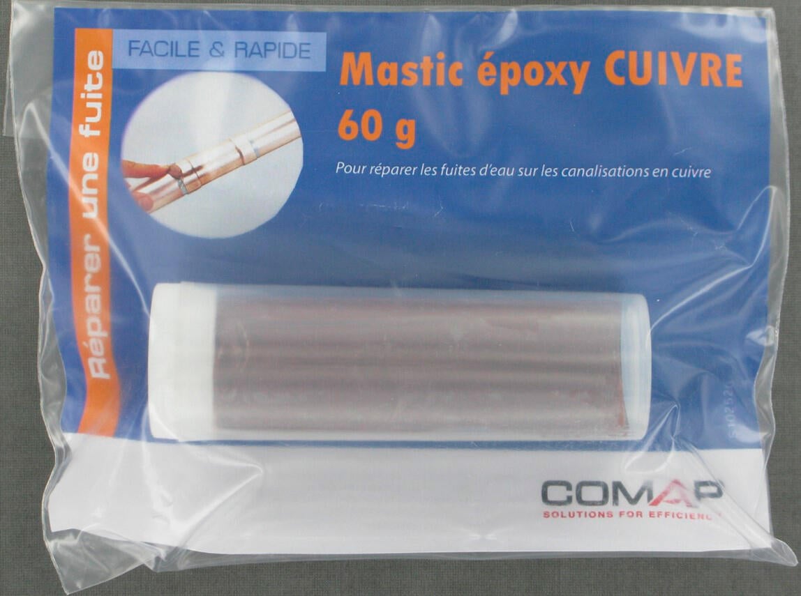 Mastic époxy réparation tubes cuivre | Bricoman
