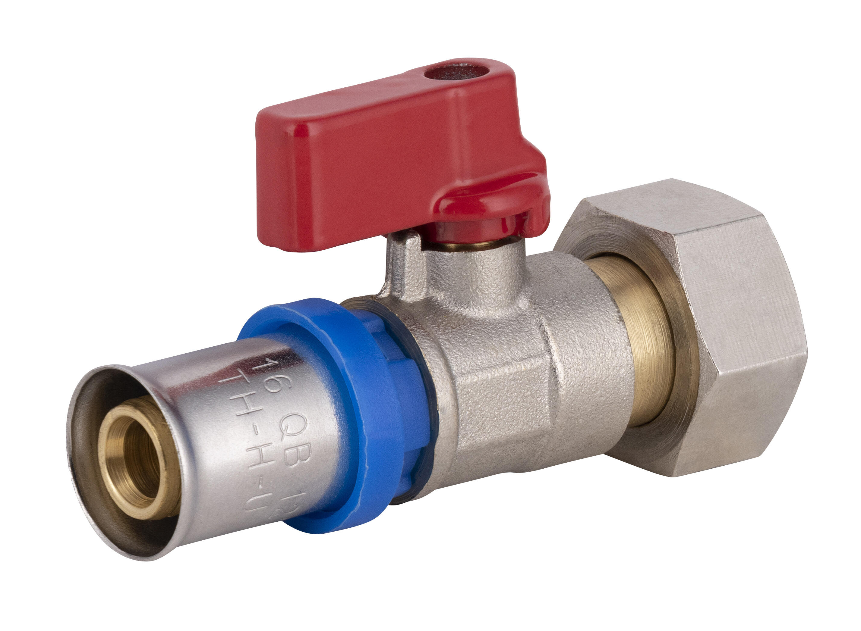 Vanne écrou libre multicouche à sertir Femelle 15 x 21 (1/2") Diam.16 ...