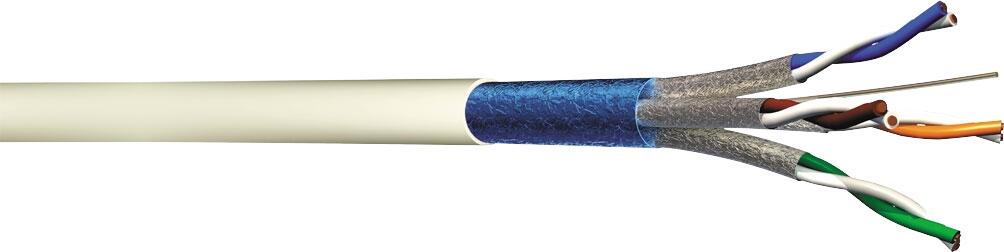 Câble grade 3 TV F/FTP 4 paires LSZH Axitronic | Bricoman