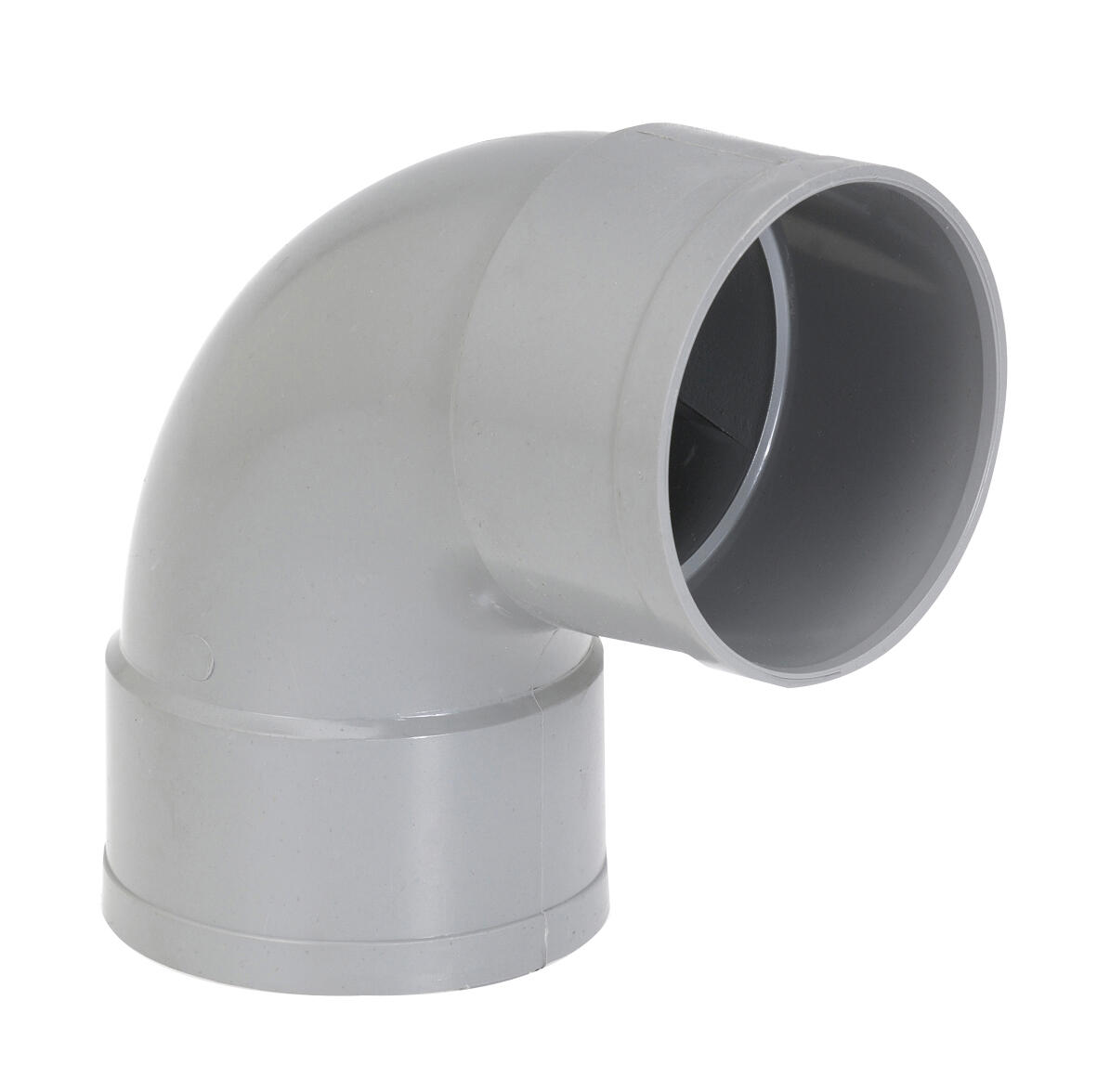 Coude PVC mâle/femelle Diam.125 mm, 87°30 | Bricoman