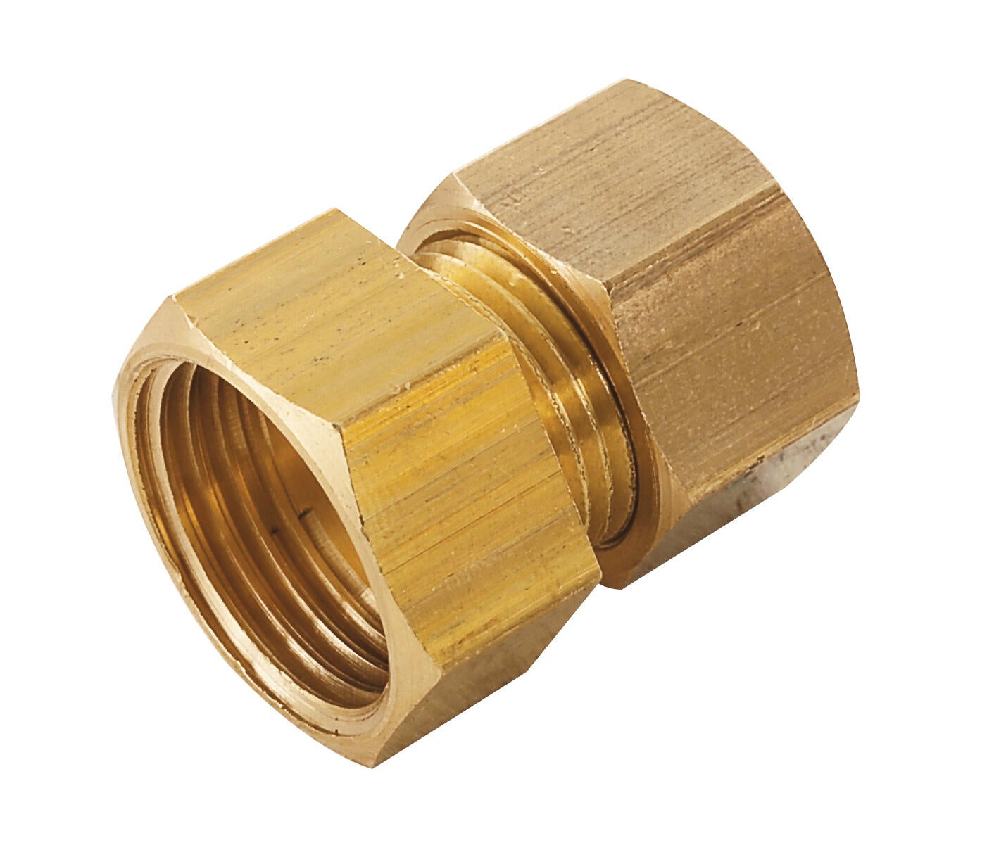 Raccord bicône F.15X21(1/2'') cuivre à compression Diam.16 mm | Bricoman