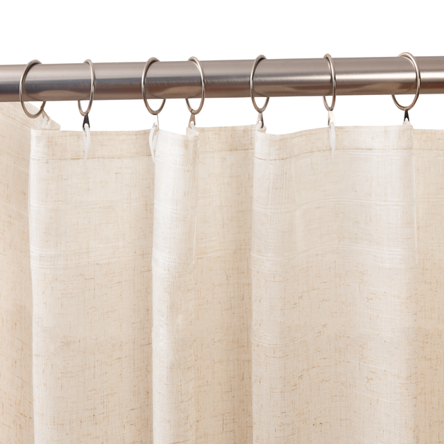 Cortinas y visillos para riel: fácil instalación en casa