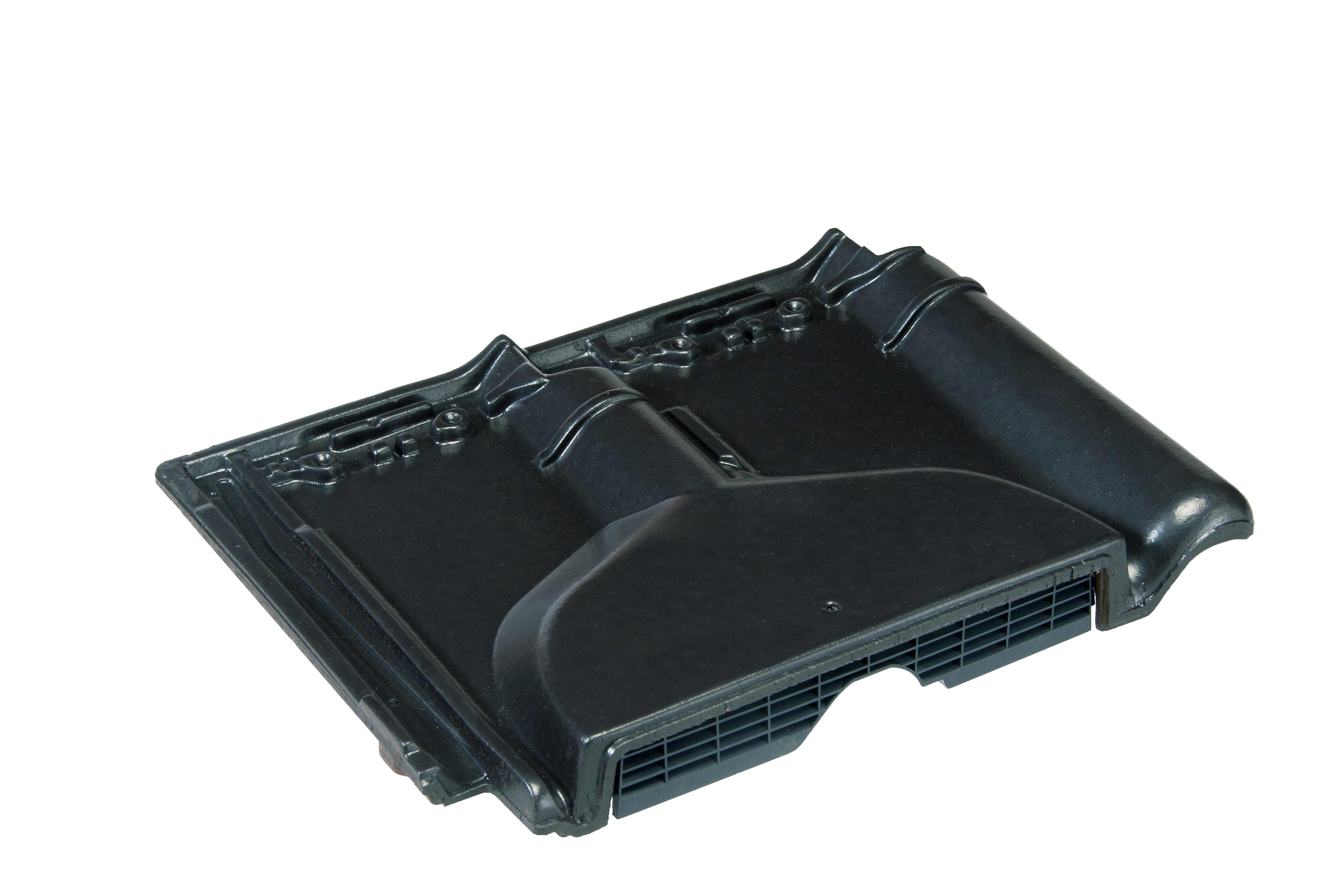 Tuile chatière Postel 20 anthracite - MONIER | Bricoman