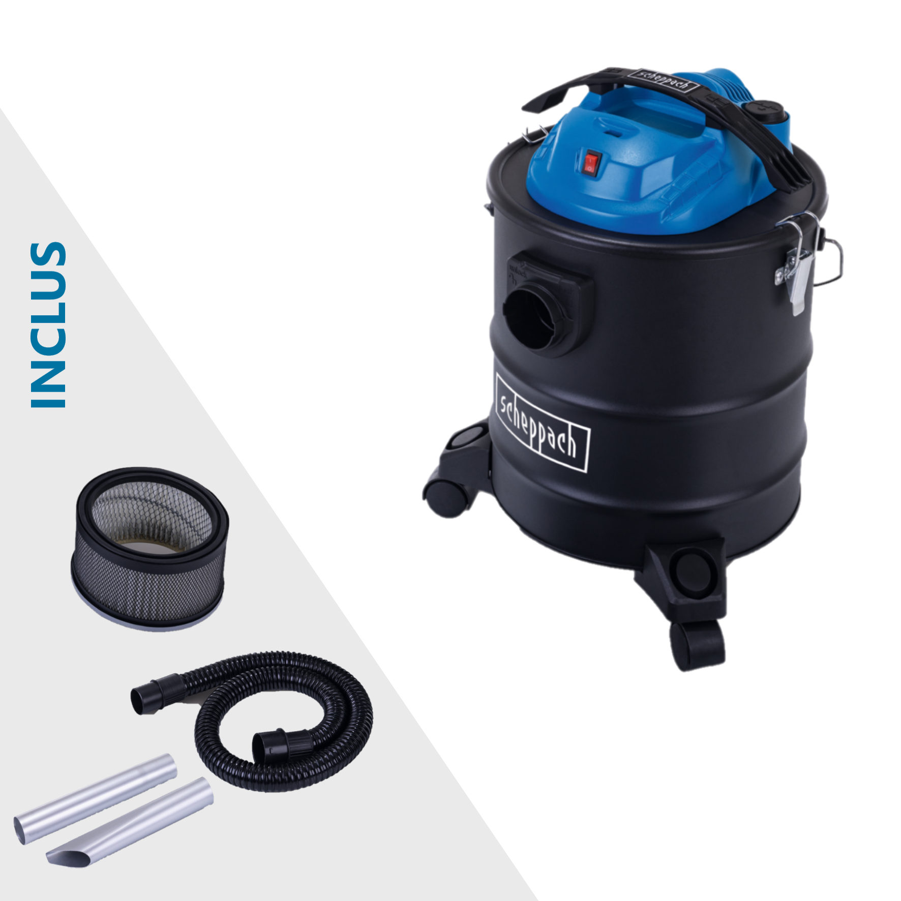 Aspirateur cendres 20L AVC25 SCHEPPACH | Leroy Merlin