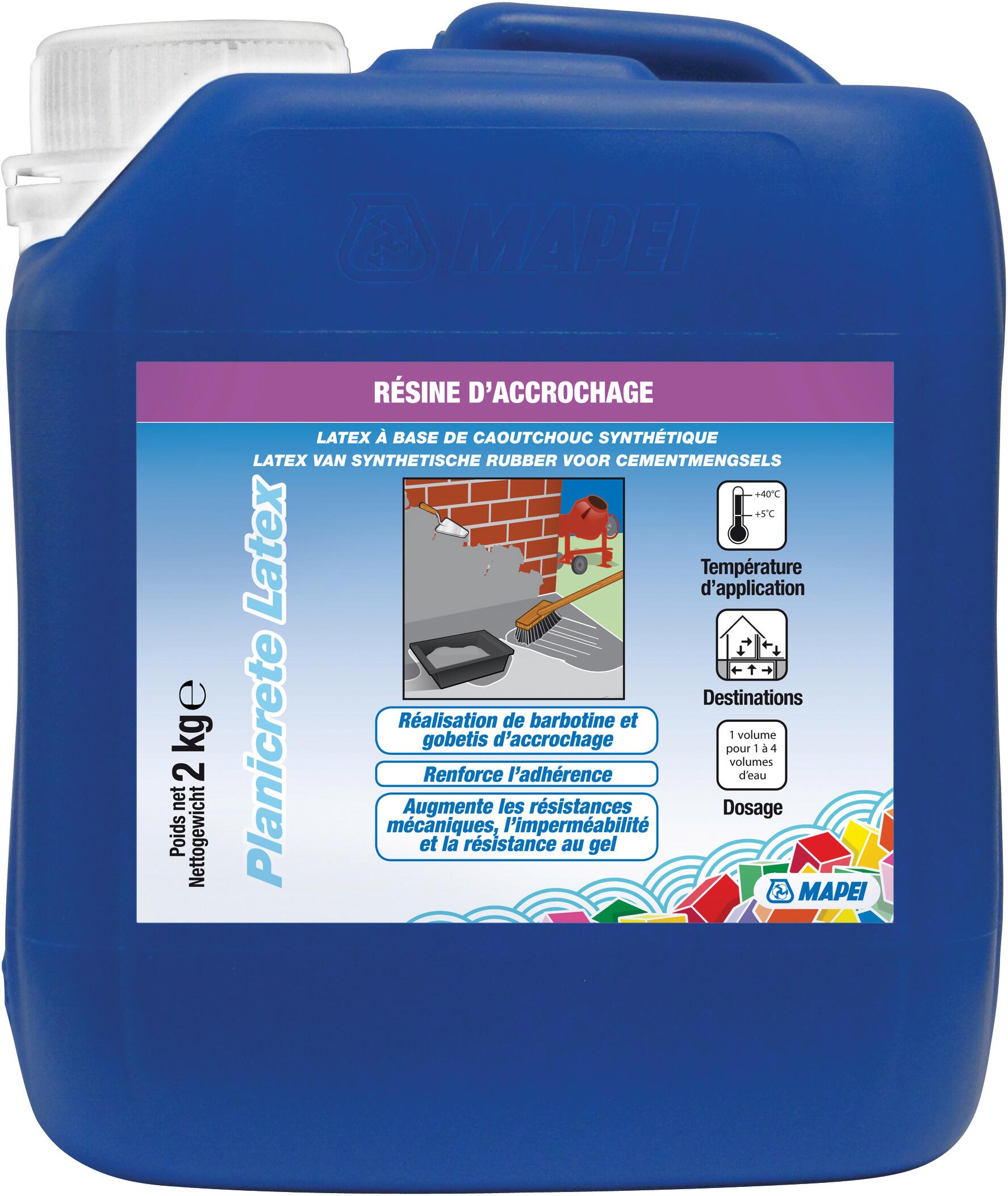 Planicrete latex 2kg mapei | Bricoman