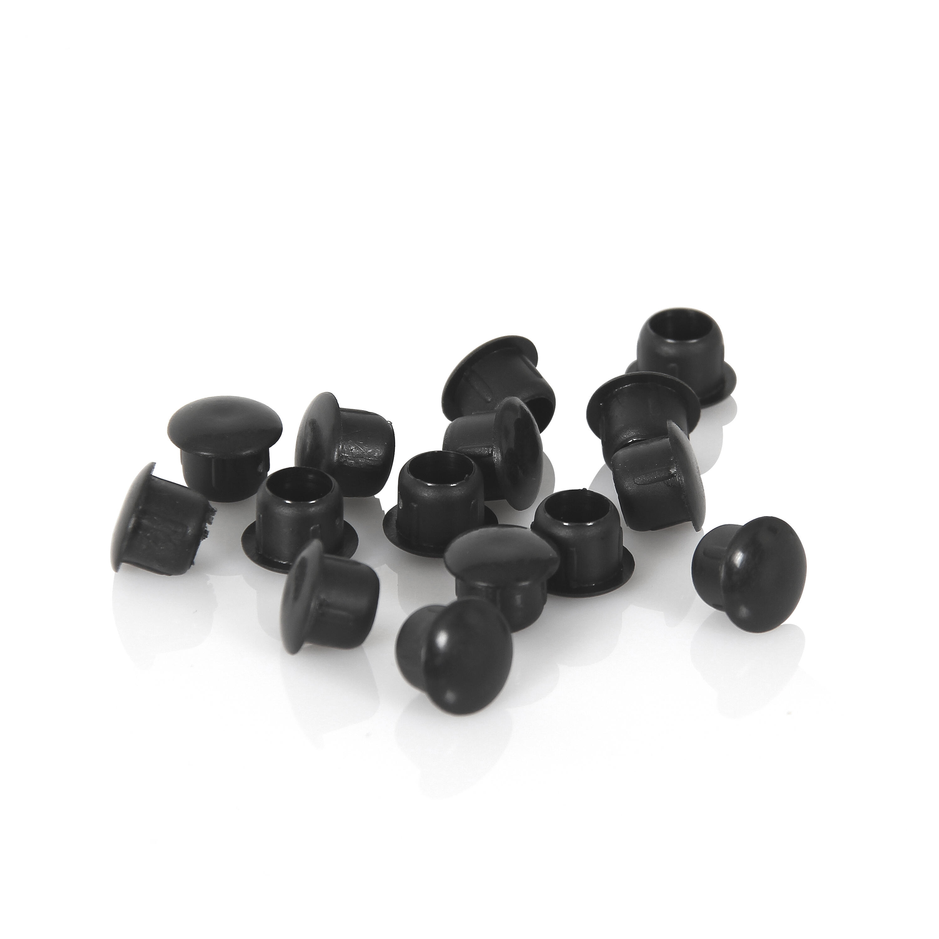 10 caches-vis noir de diamètre de 10 mm | Bricoman