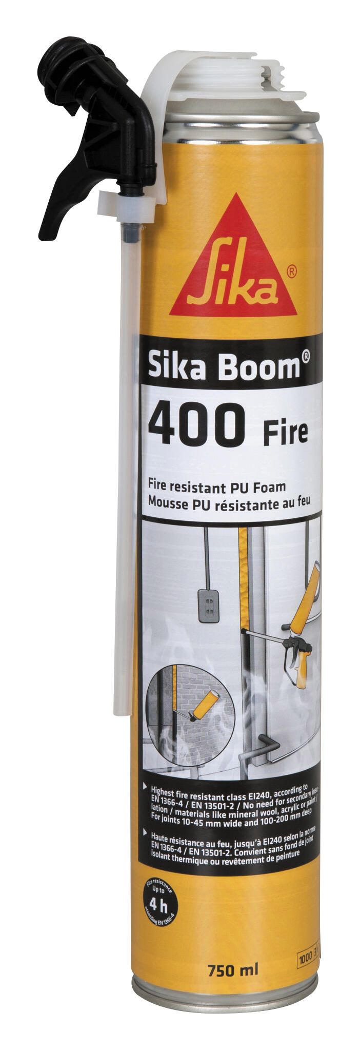 MOUSSE PU SIKA 750ML FEU | Bricoman