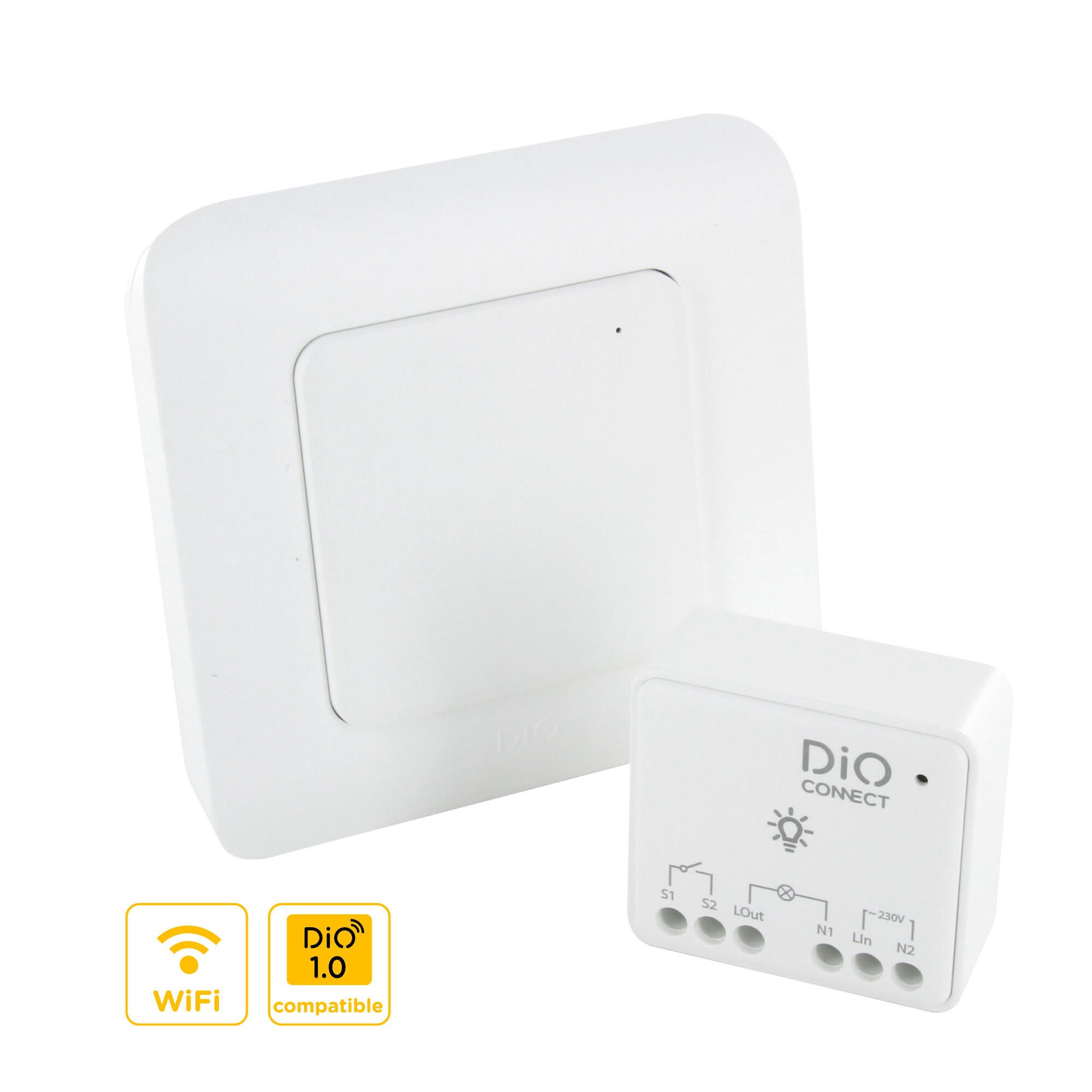 Módulo de iluminación DIO + interruptor DIO connect | Leroy Merlin