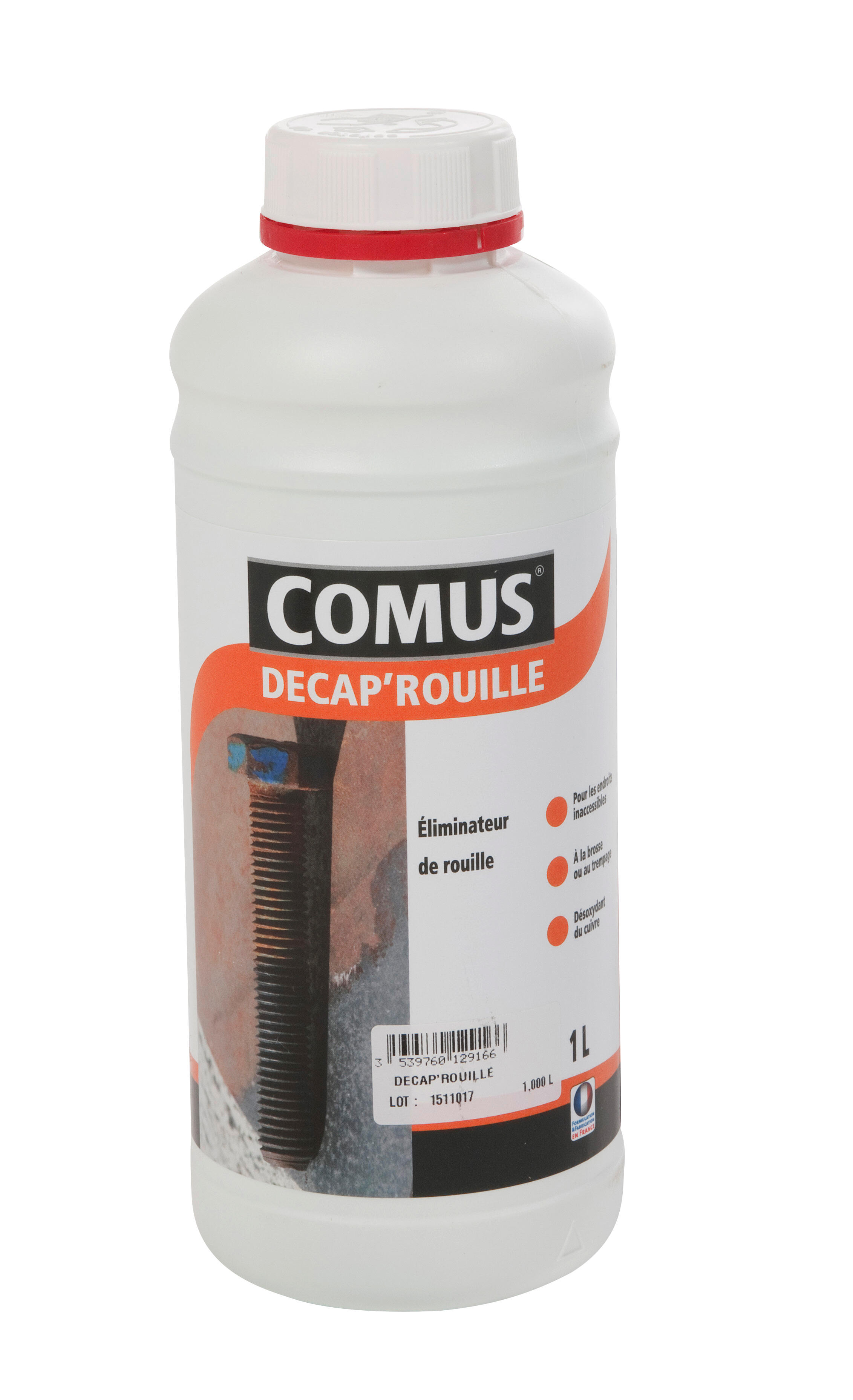 Décapant rouille 1 L - COMUS | Bricoman