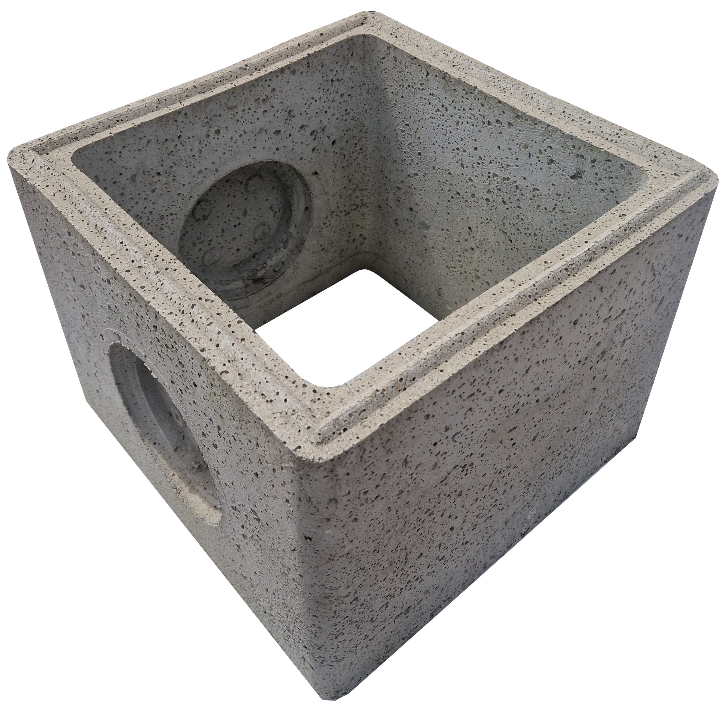 Rehausse BT40 Béton, 40x40x33 cm | Leroy Merlin