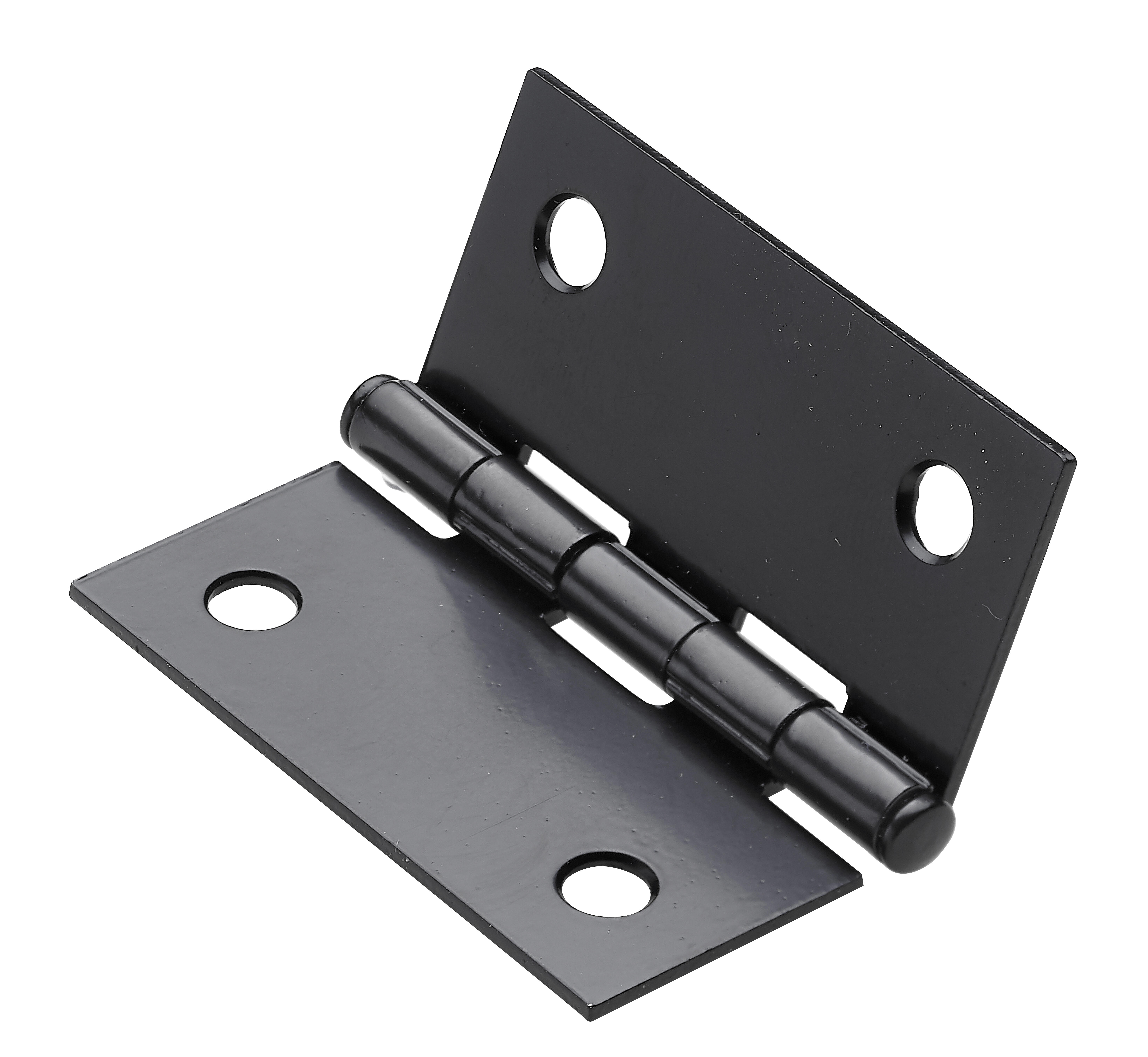 Charnière simple acier noir 40 x 40 mm 2 pièces - HETTICH | Bricoman