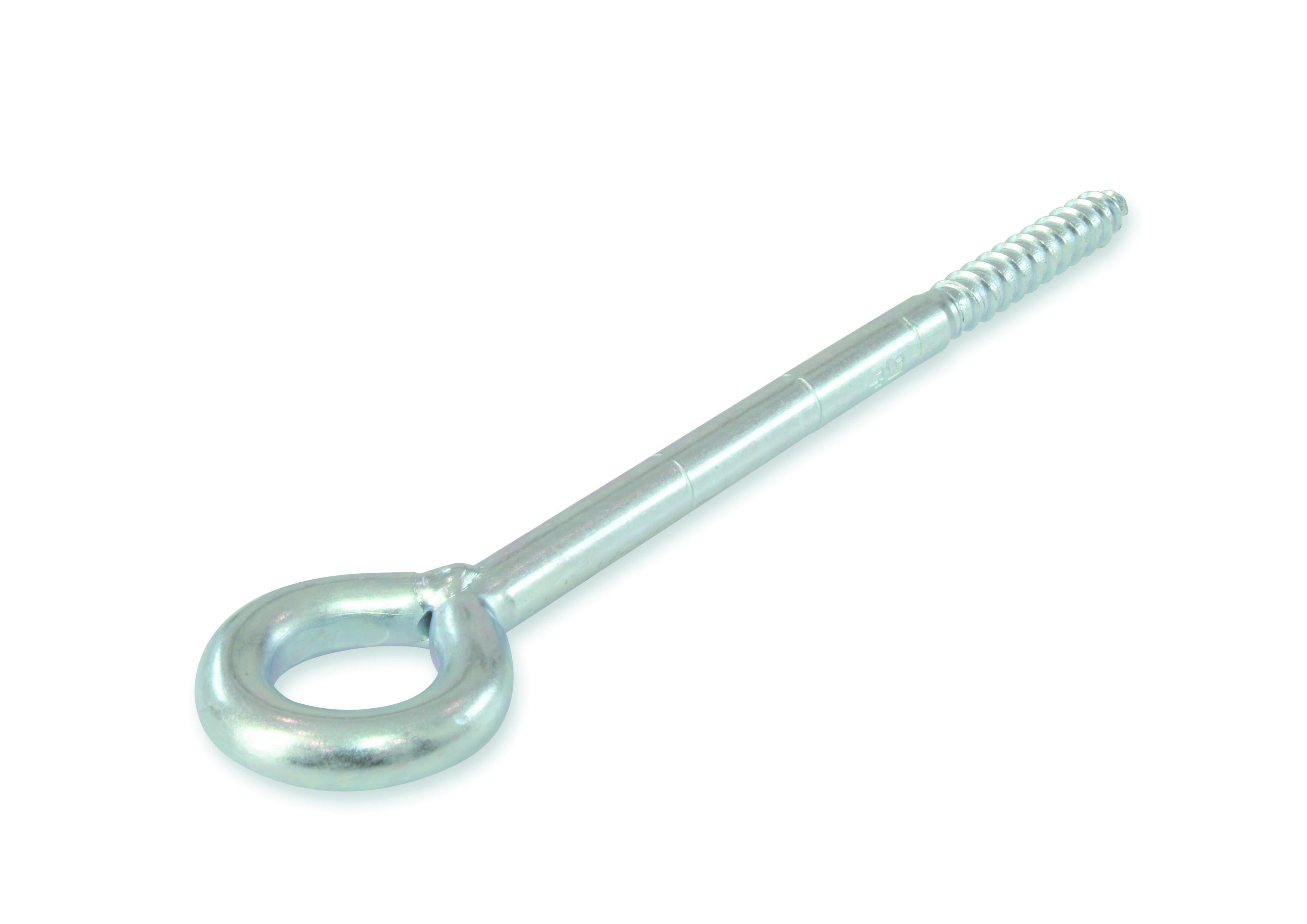 Lot de 10 pitons acier zingué 7,8 x 80 mm | Bricoman