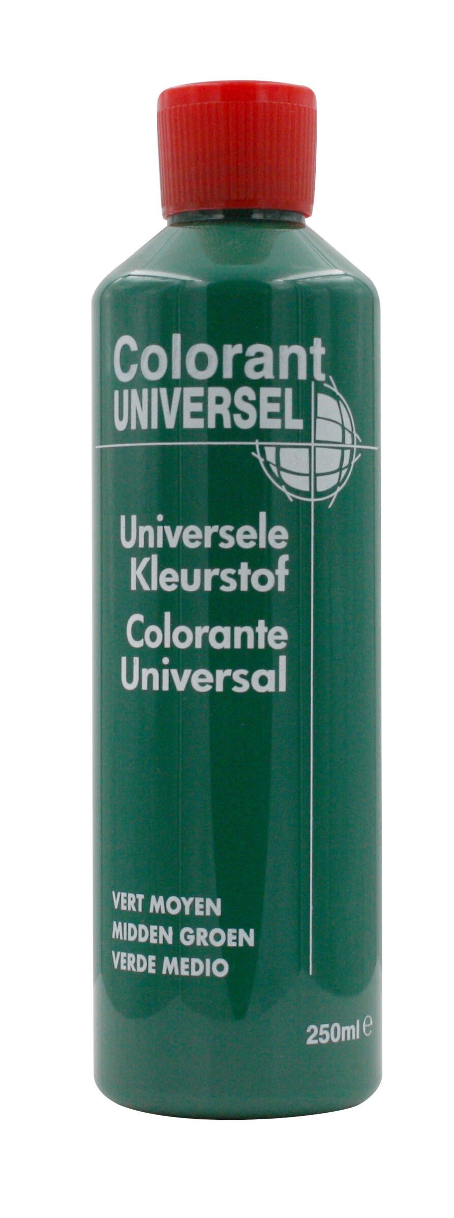 Colorant universel pour peinture aqueuse ou solvantée vert moyen 250 ml ...
