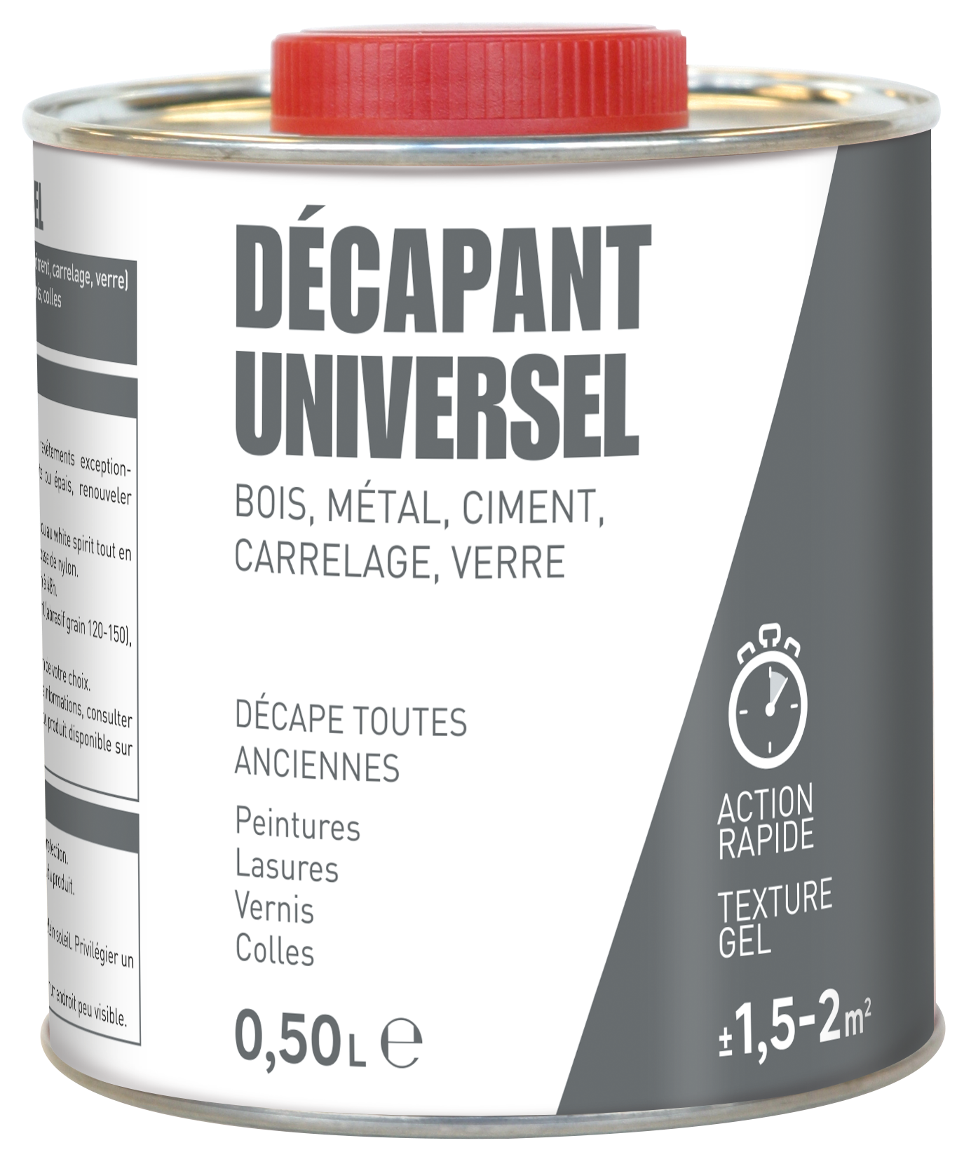 Décapant universel texture gel 0,5 L | Bricoman