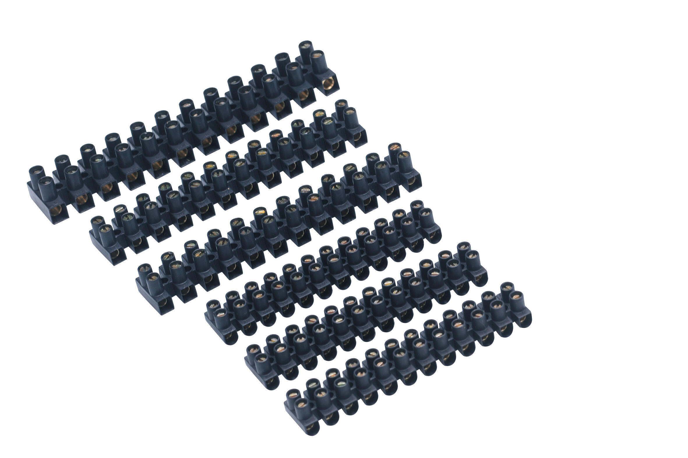 Lot de 6 barrettes de 12 dominos électriques | Bricoman