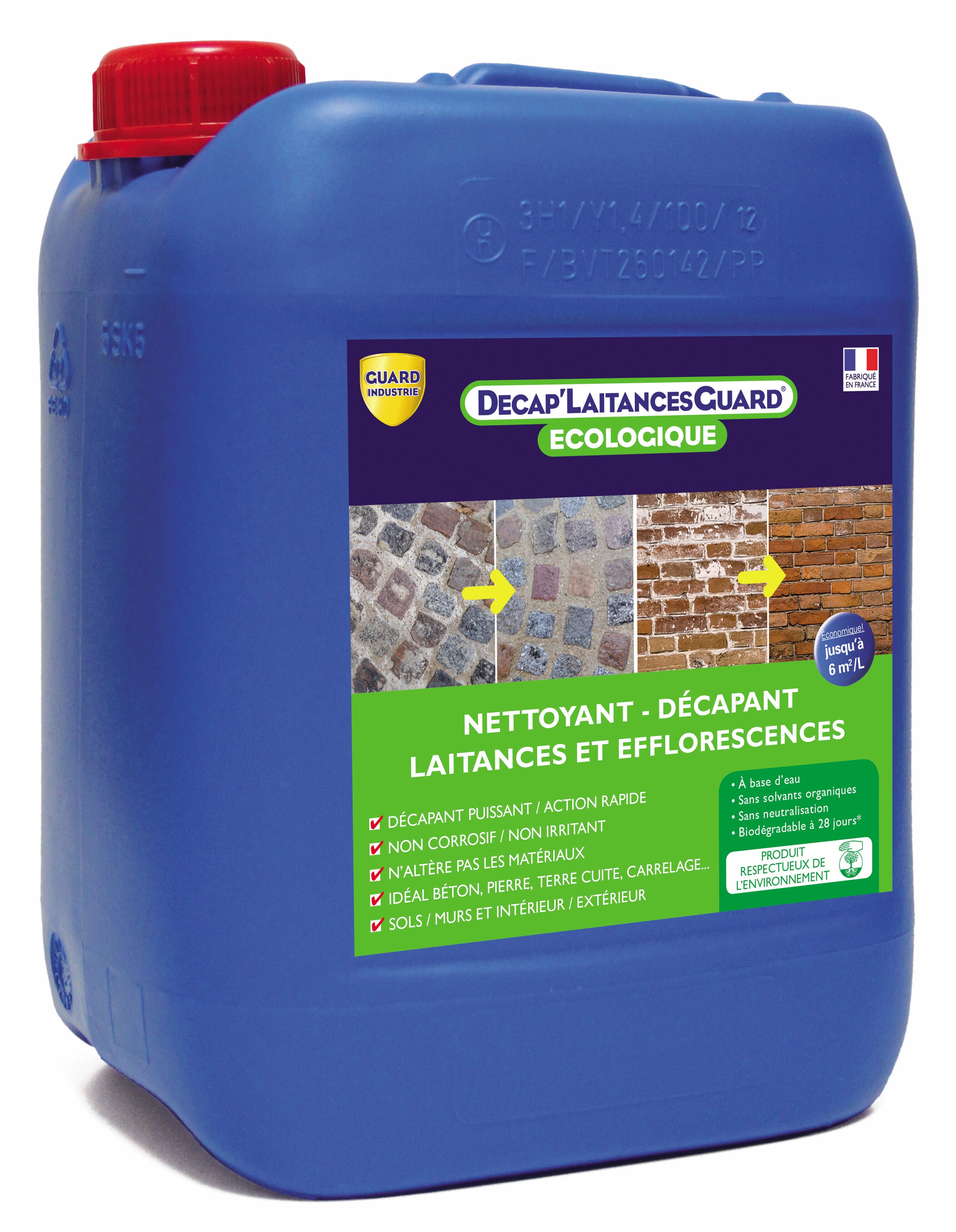 Decap'laitances guard éco 5l | Bricoman