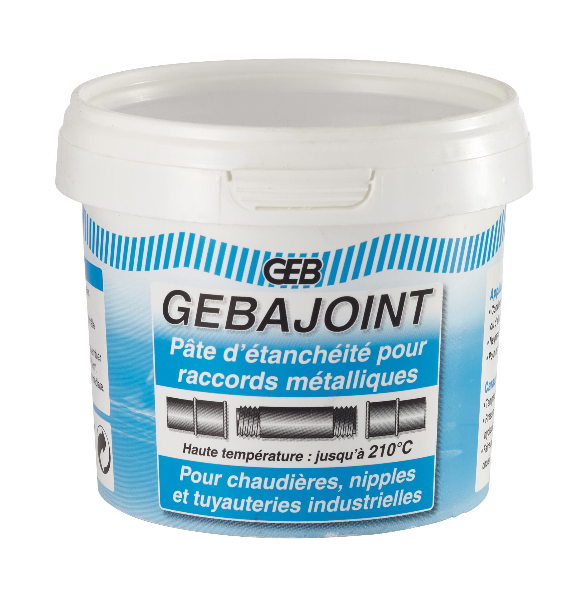 Pâte d'étanchéité 500 g Gebajoint Pro - GEB | Bricoman