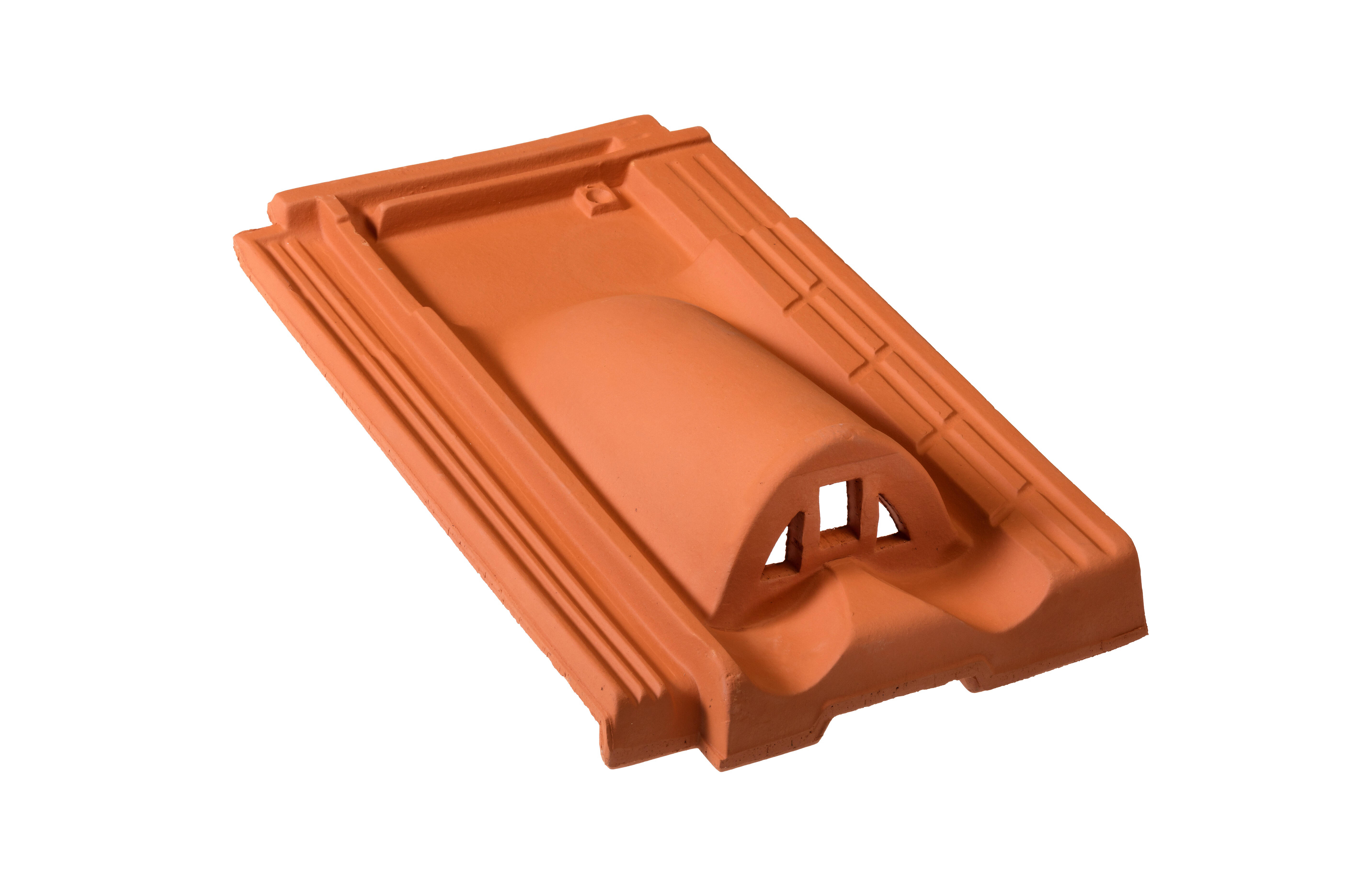 Tuile chatière Marseille rouge - MONIER | Bricoman