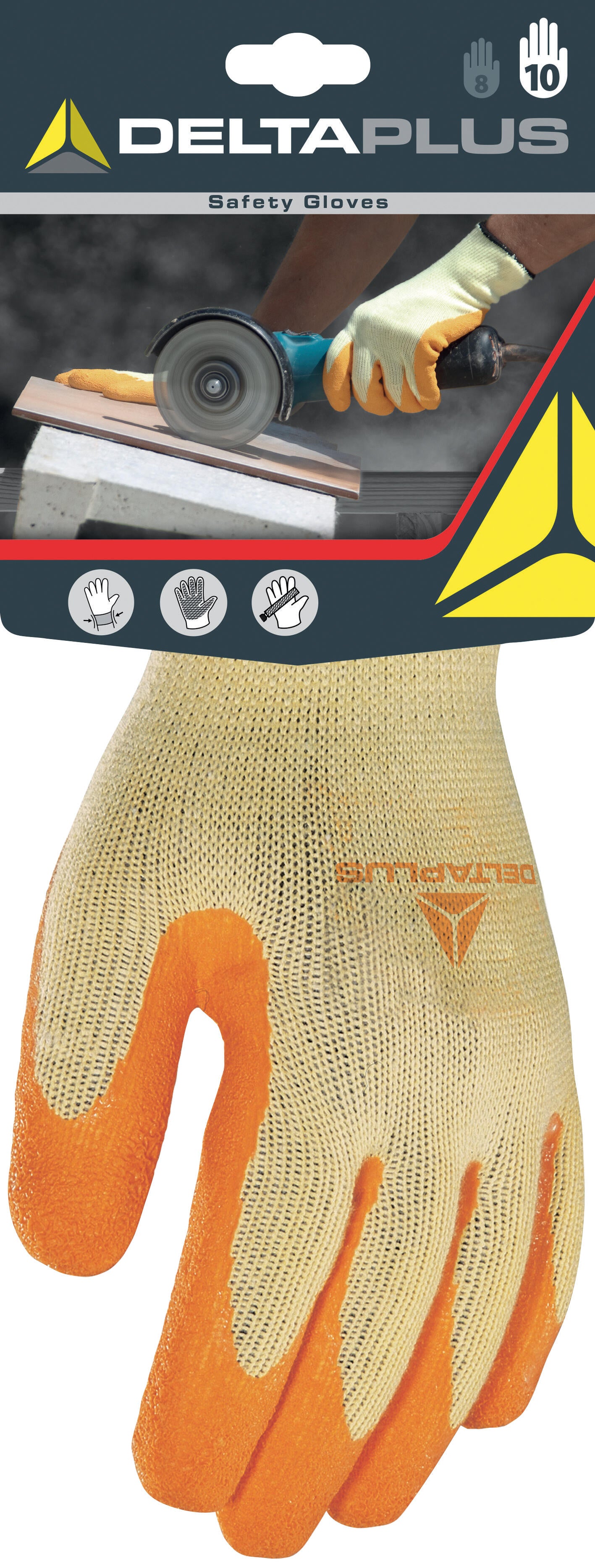 Gants de construction T.10 - DELTA PLUS | Bricoman