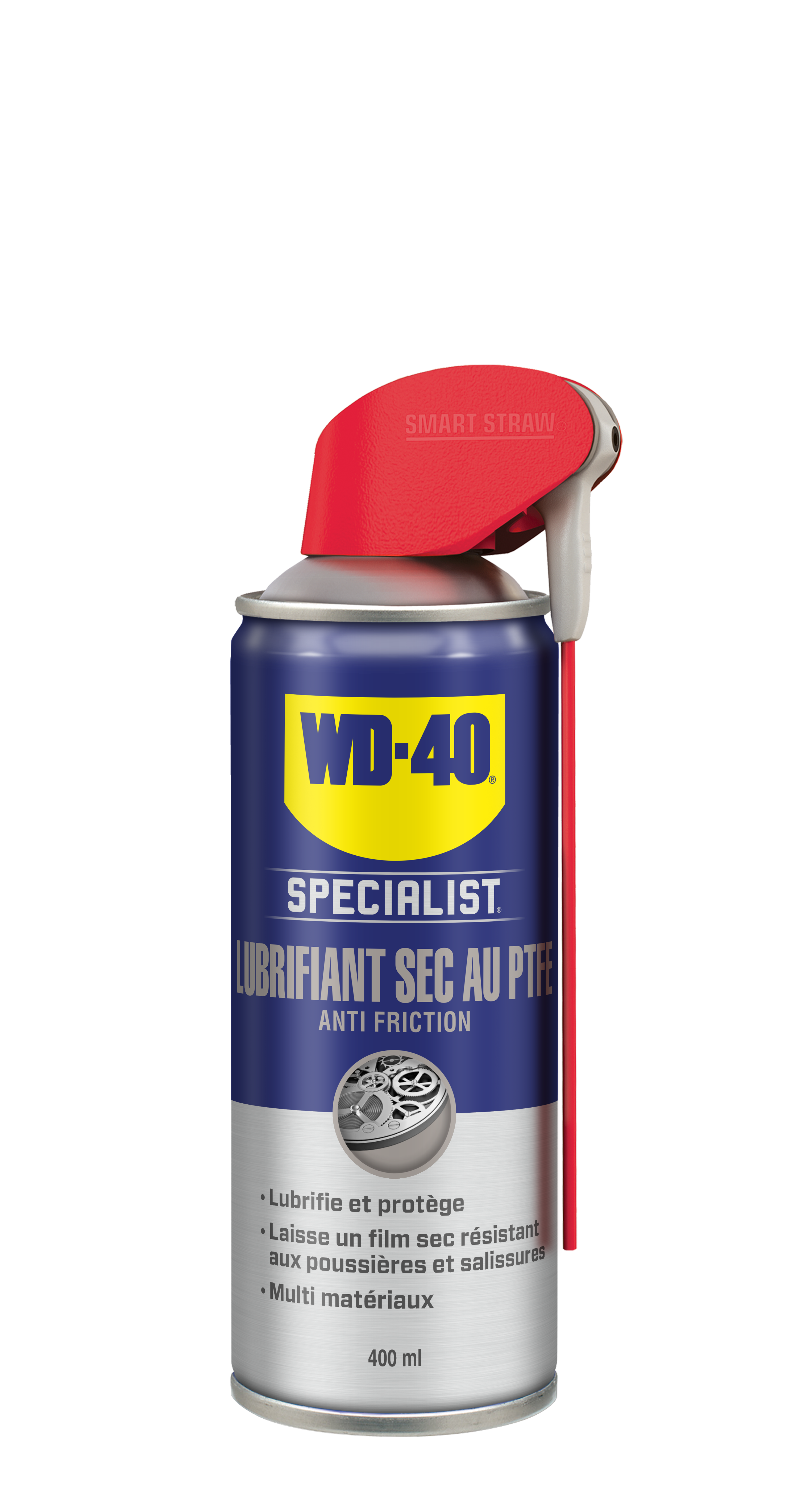 Lubrifiant sec au PTFE 400 ml - WD-40 | Bricoman