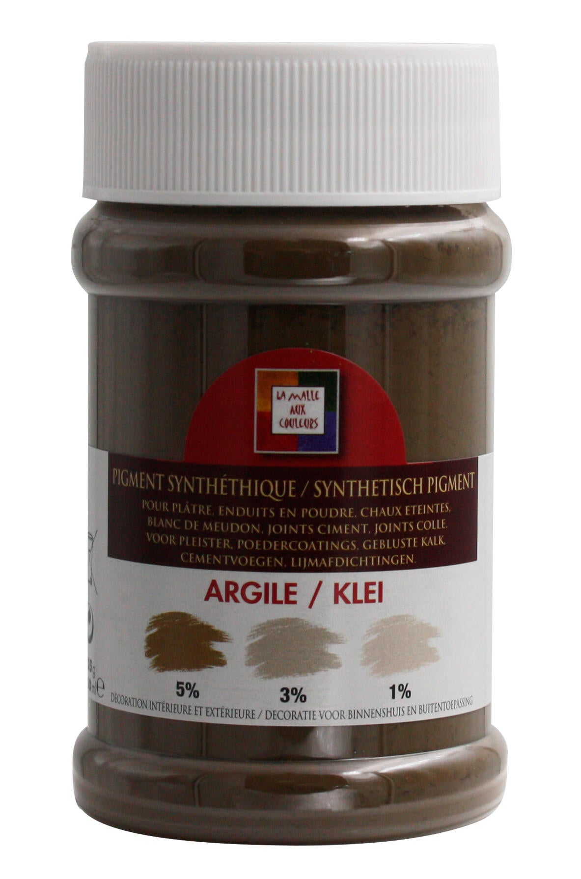 Colorant pigment argile 250 ml | Bricoman