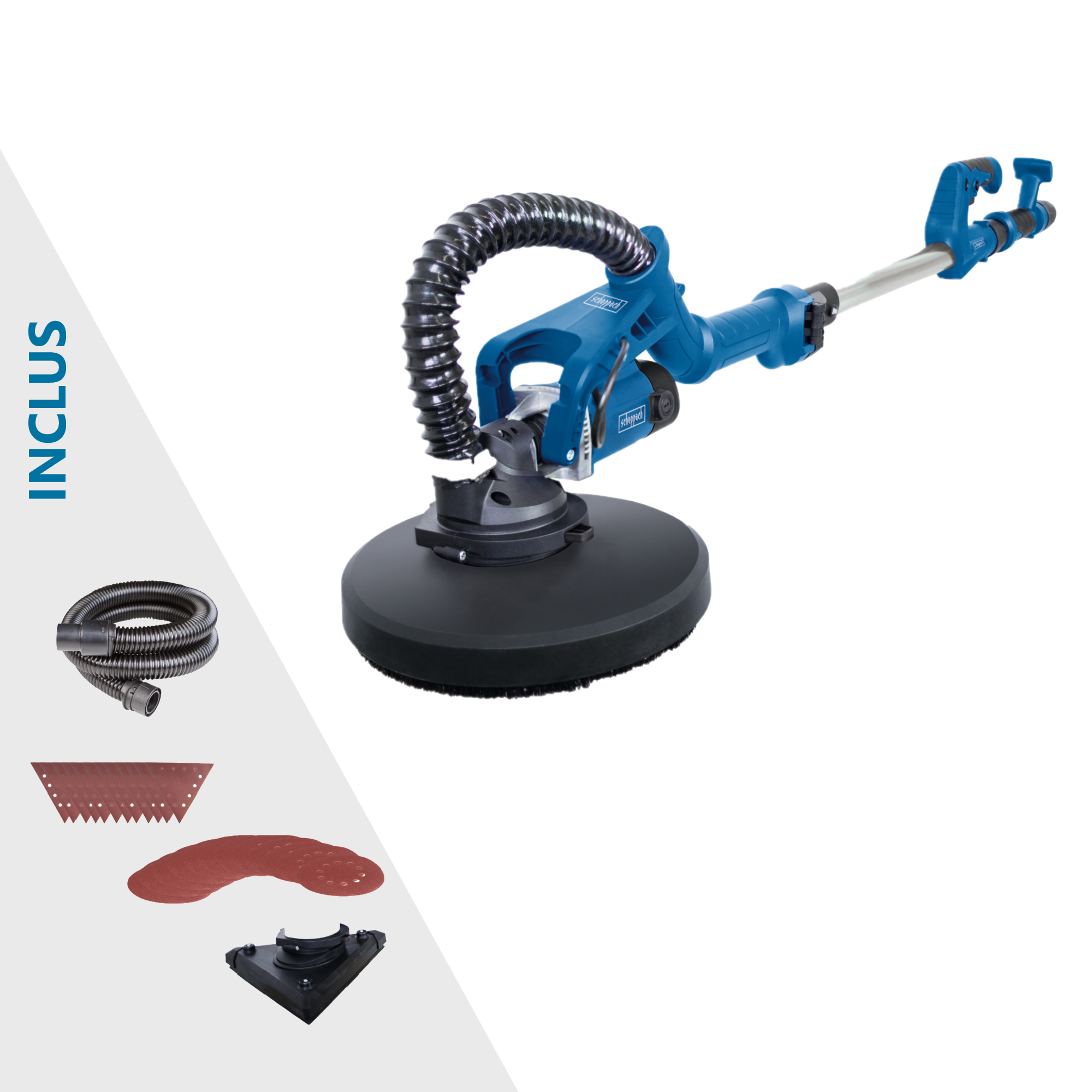 Ponceuse spéciale plâtre rotative SCHEPPACH Ds930, 710 W | Leroy Merlin