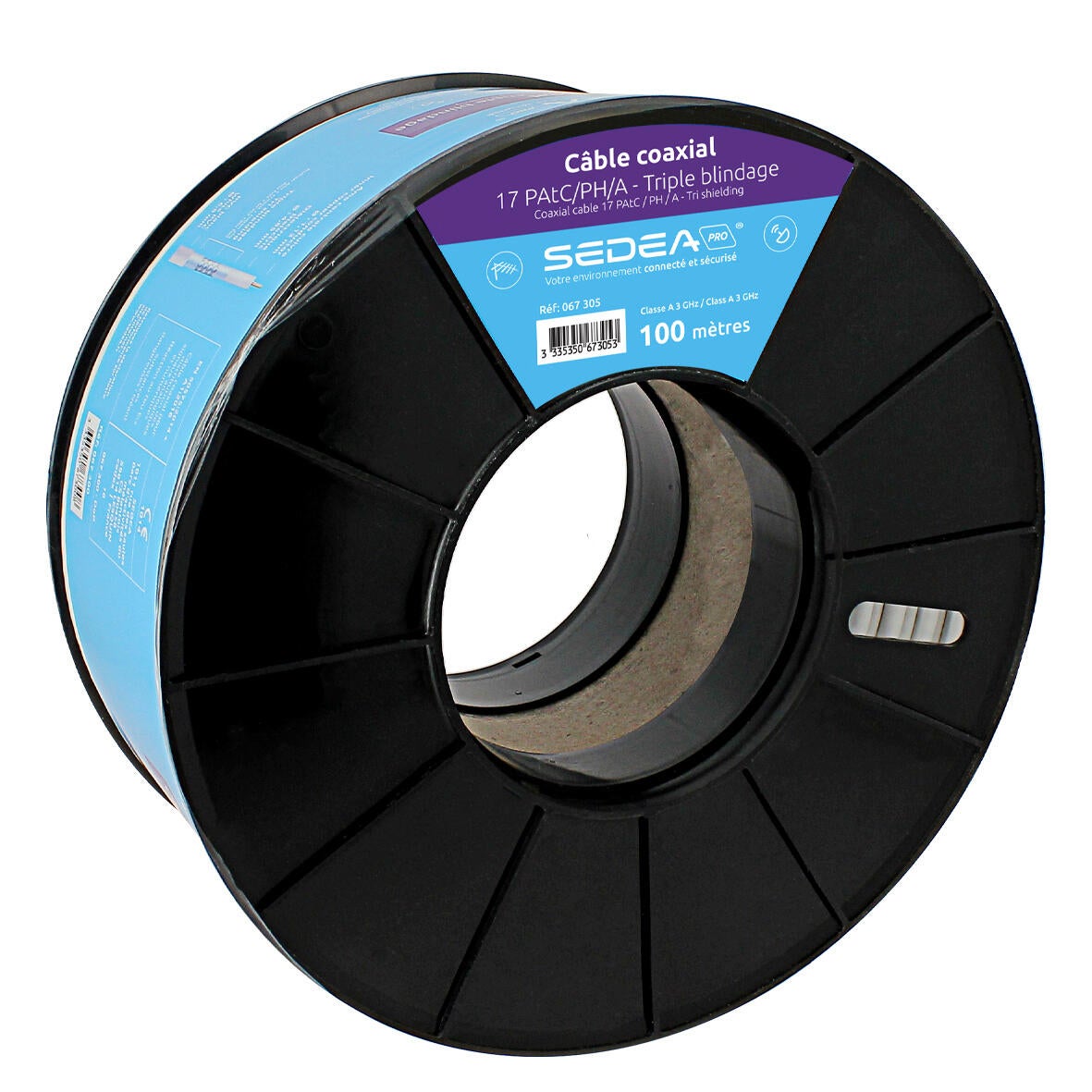 Câble coaxial 100 m SEDEA | Bricoman