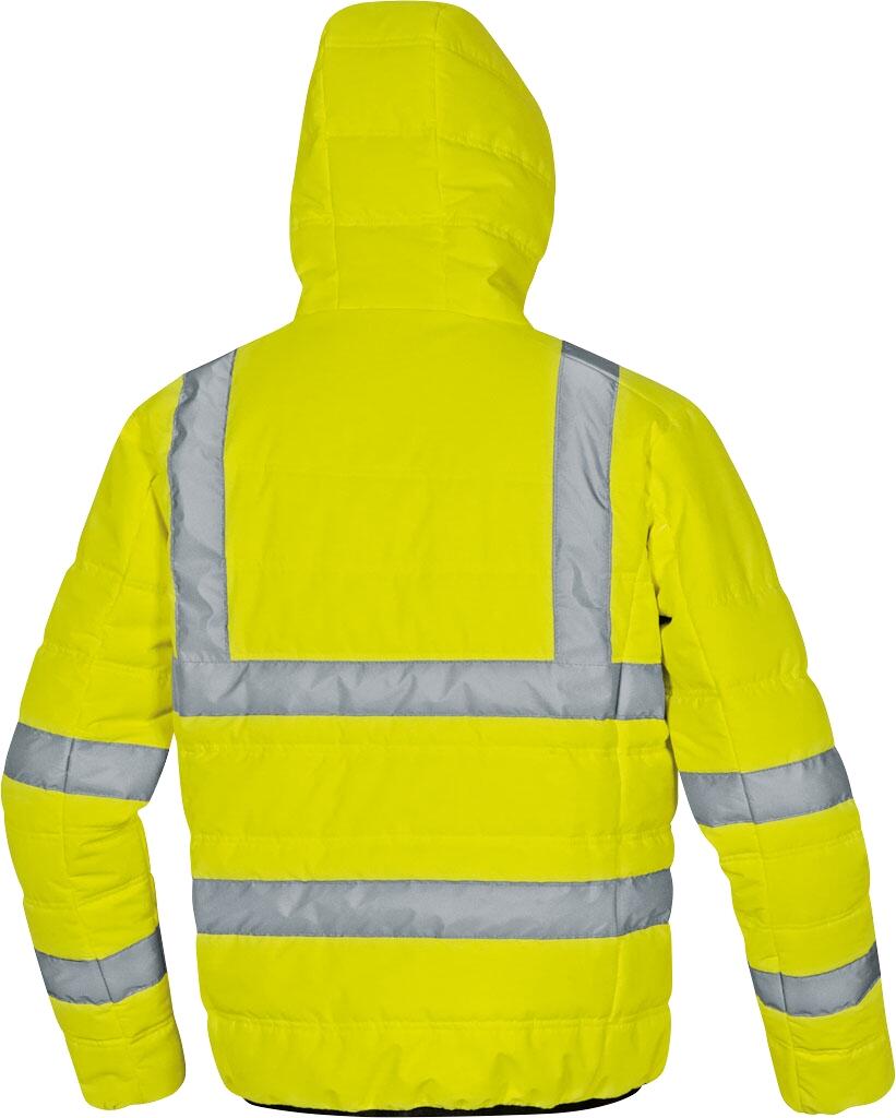 Doudoune de travail haute visibilité jaune T.XL DOON - DELTA PLUS ...