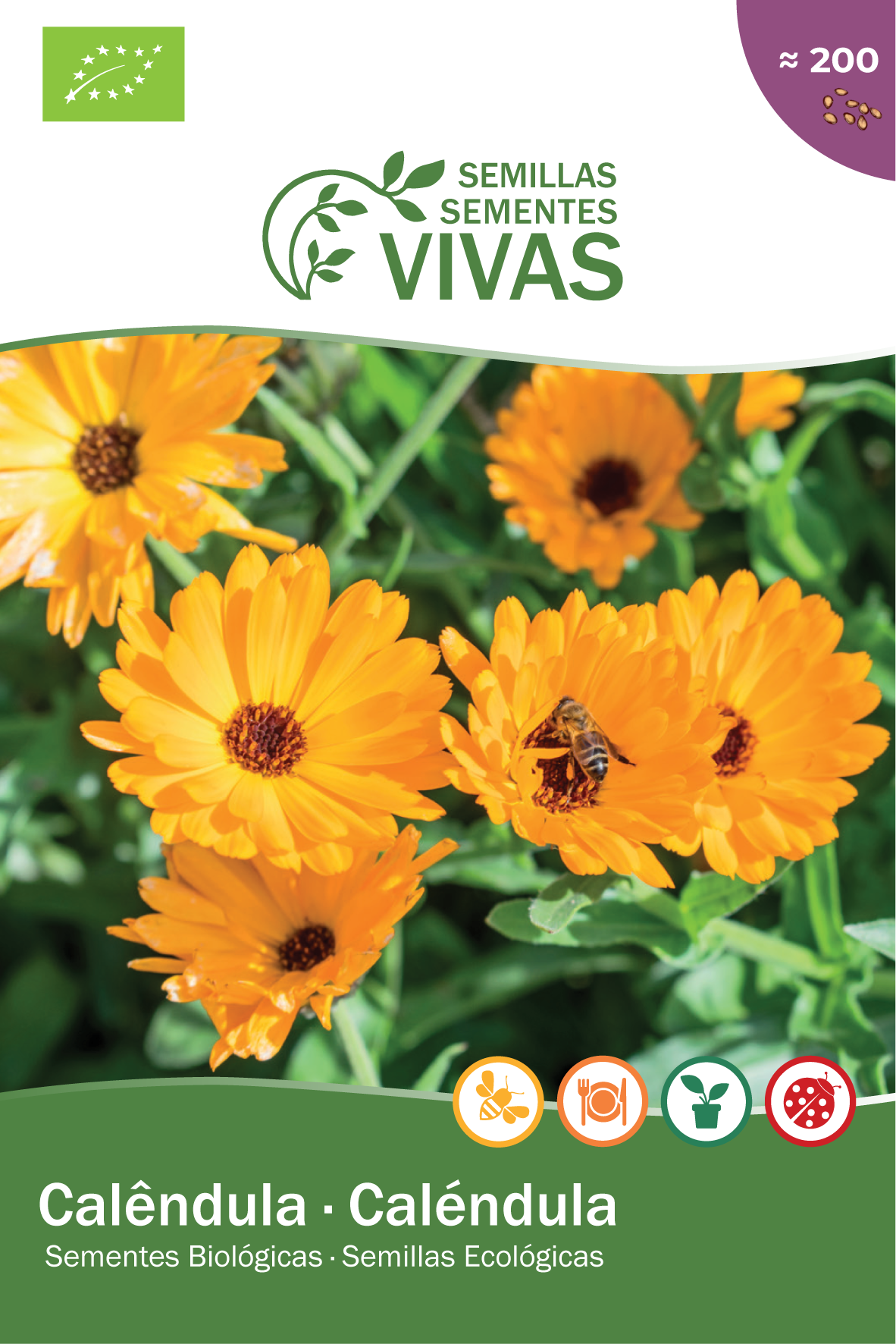 Semilla de caléndula Bio | Leroy Merlin