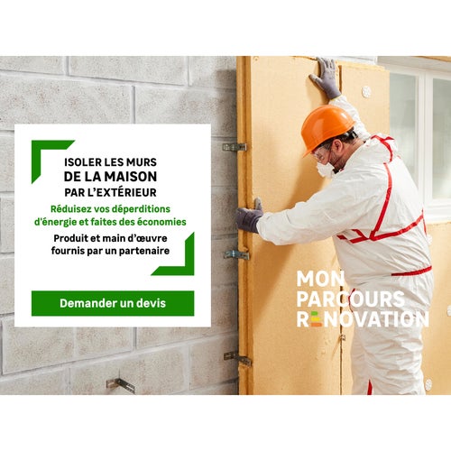 Isolation des murs (intérieur/extérieur) | Leroy Merlin