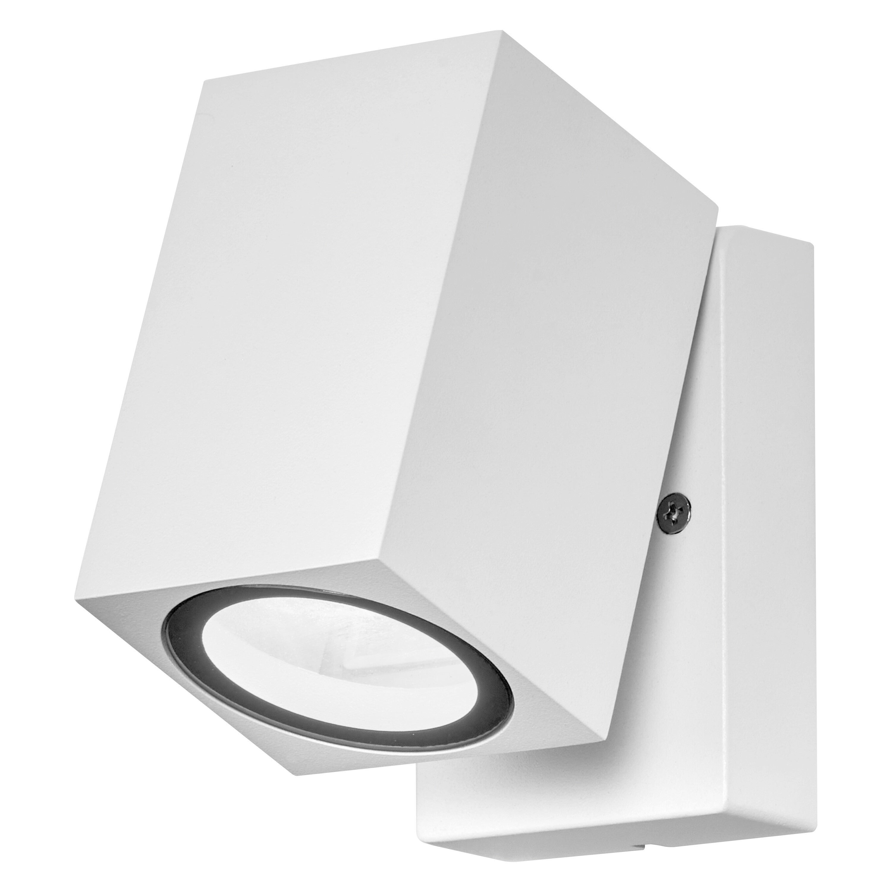 Applique Extérieure Gu10 Endura Cube Blanc Ledvance Leroy Merlin