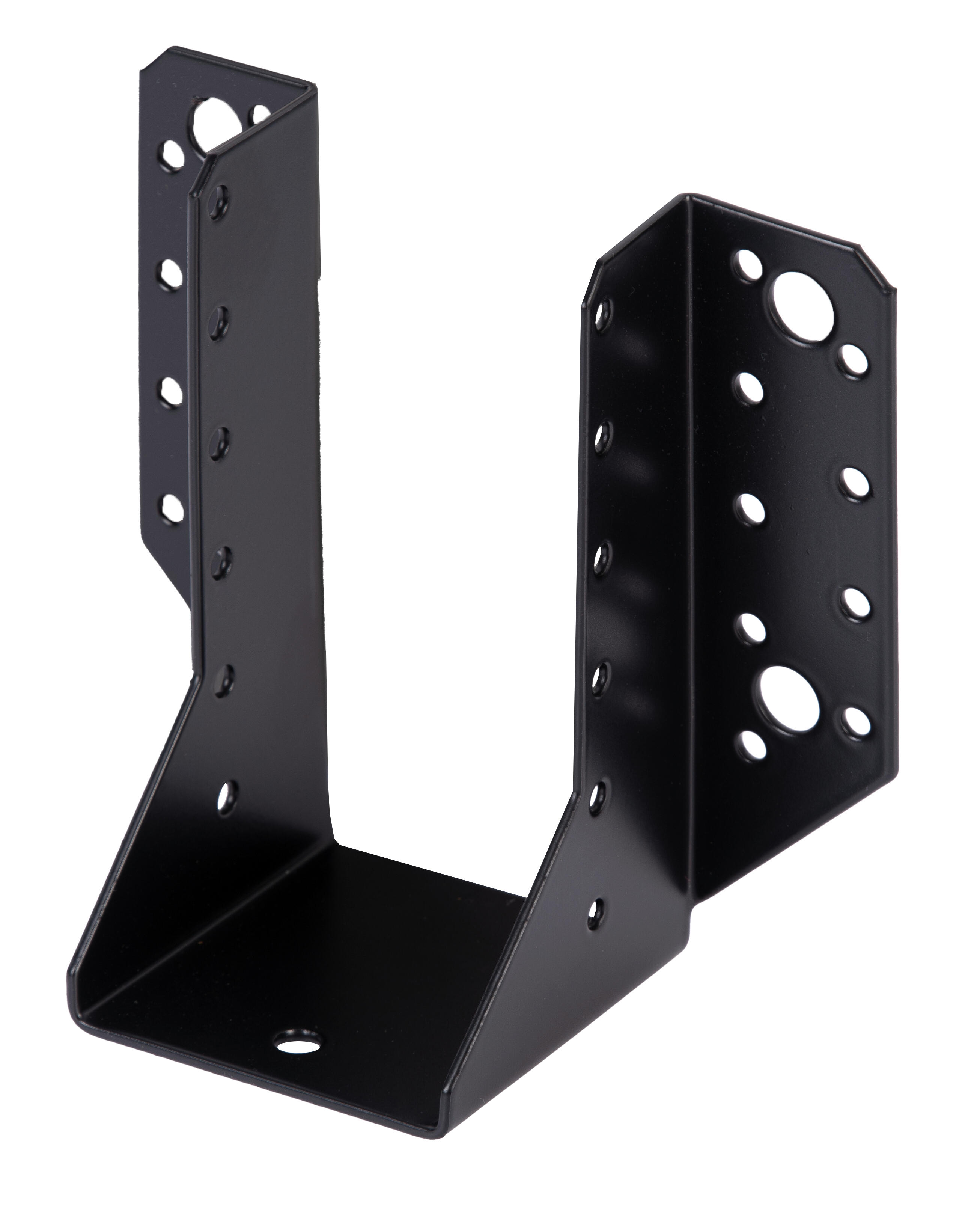 Support U ailes extérieur noir 64 x 128 mm | Leroy Merlin