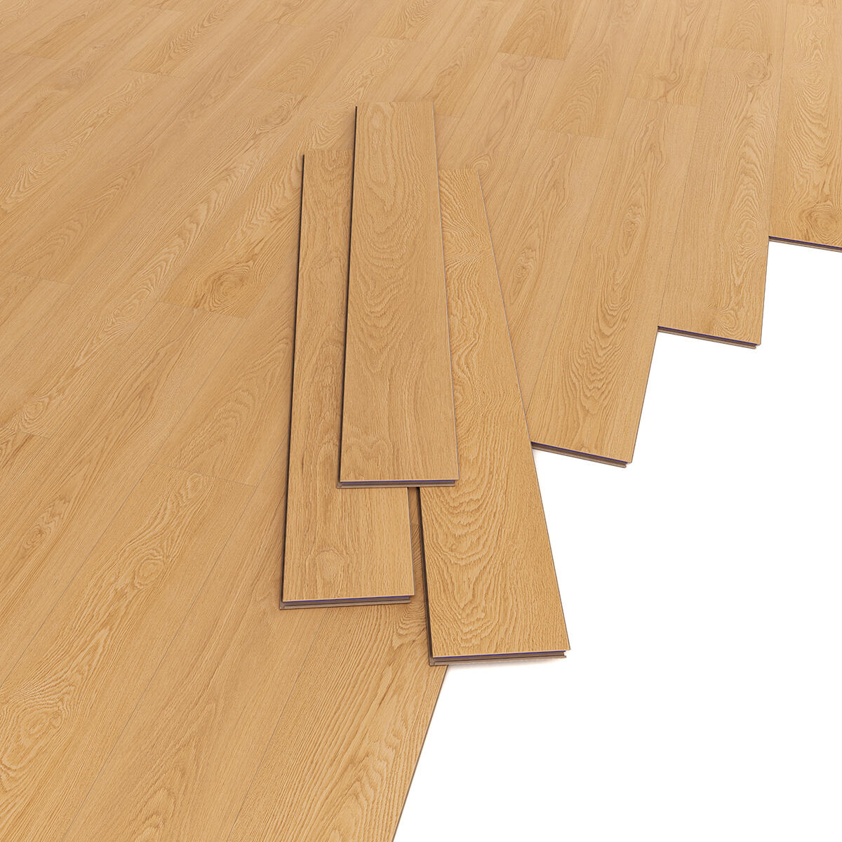 Pavimento laminato CLASSEN Uberwood rovere chiaro resistente all'acqua ...