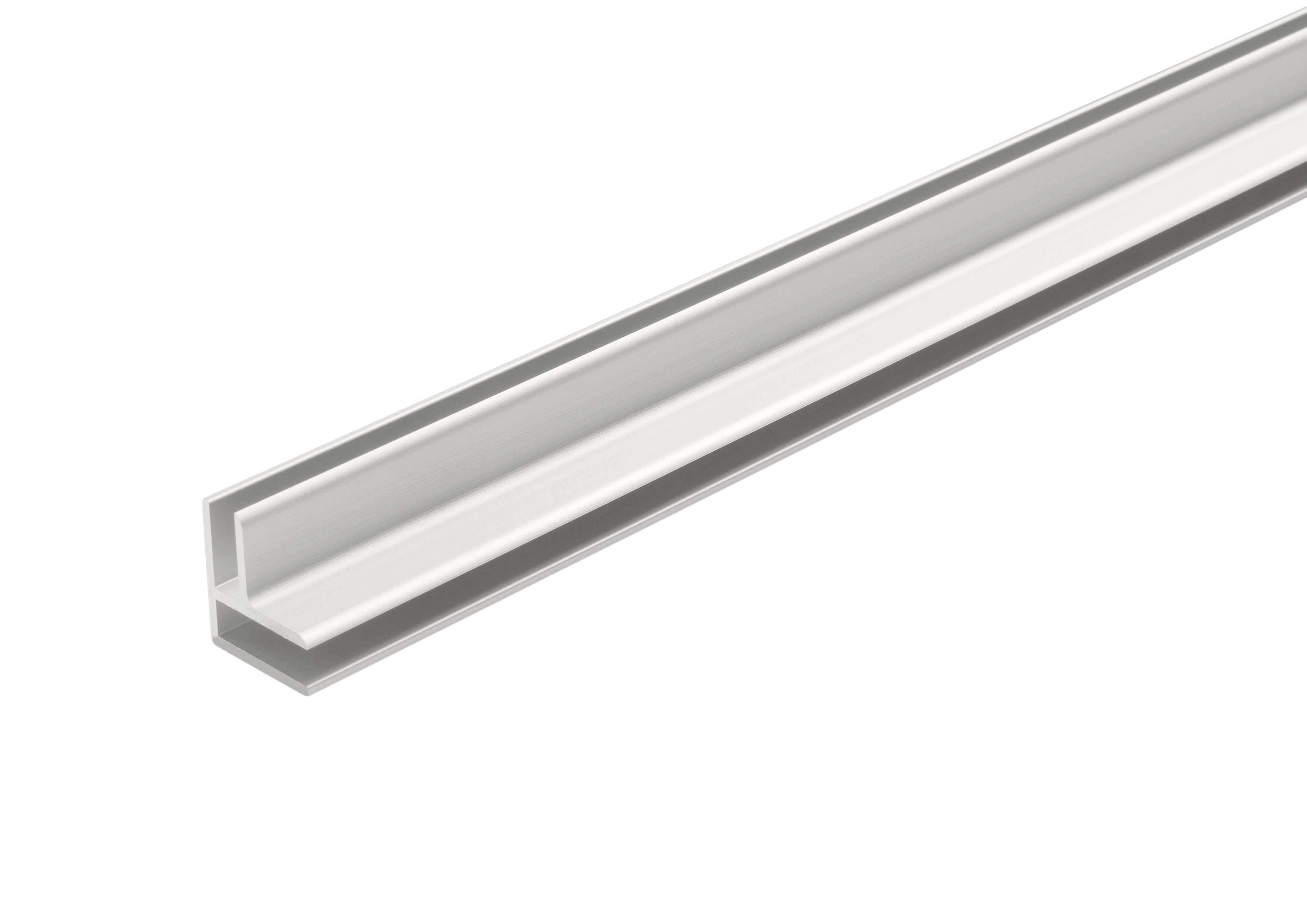 Perfil de ángulo recto Dumawall de aluminio gris de 260cm | Leroy Merlin